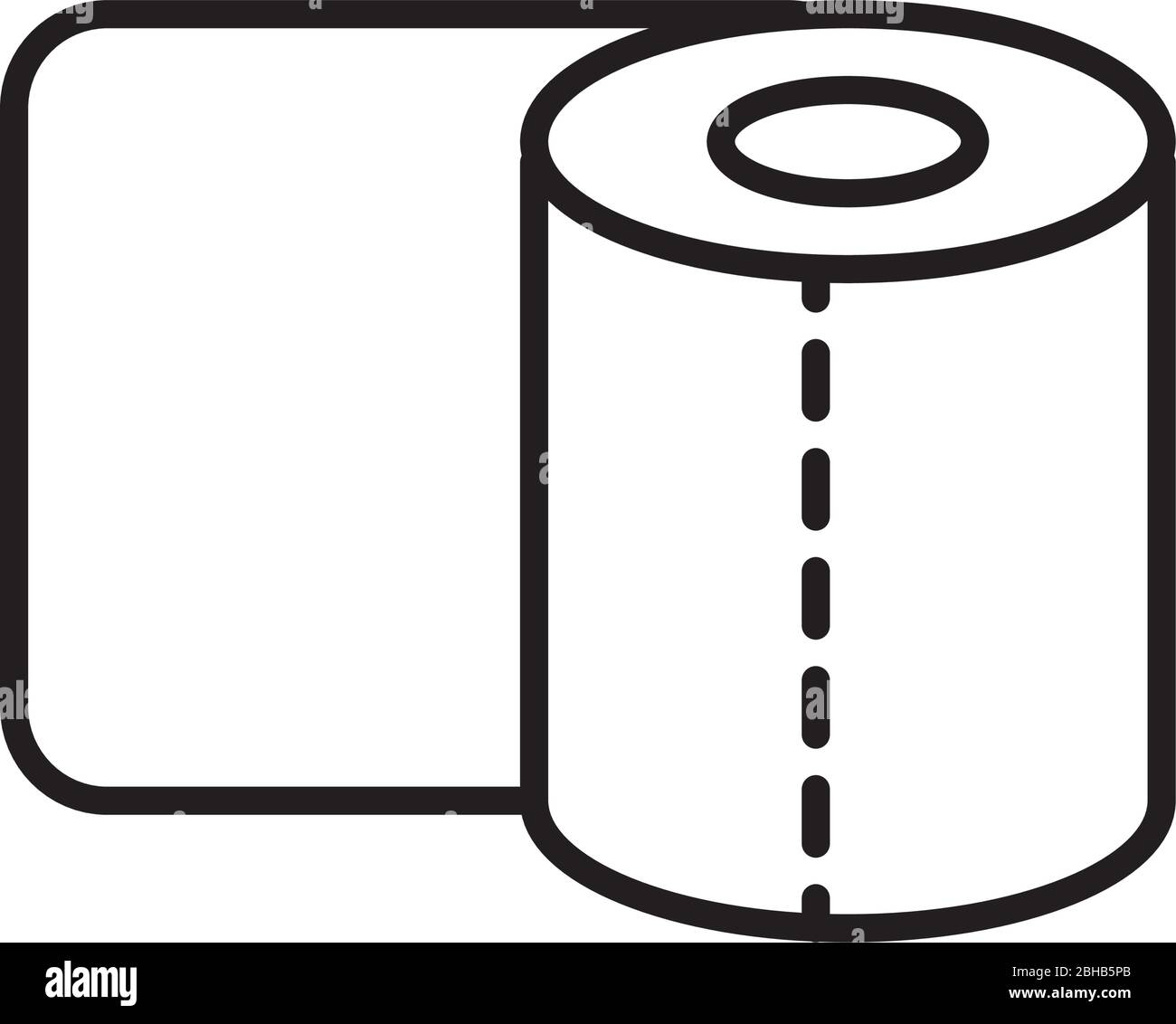 Toilet Paper Clipart Black And White