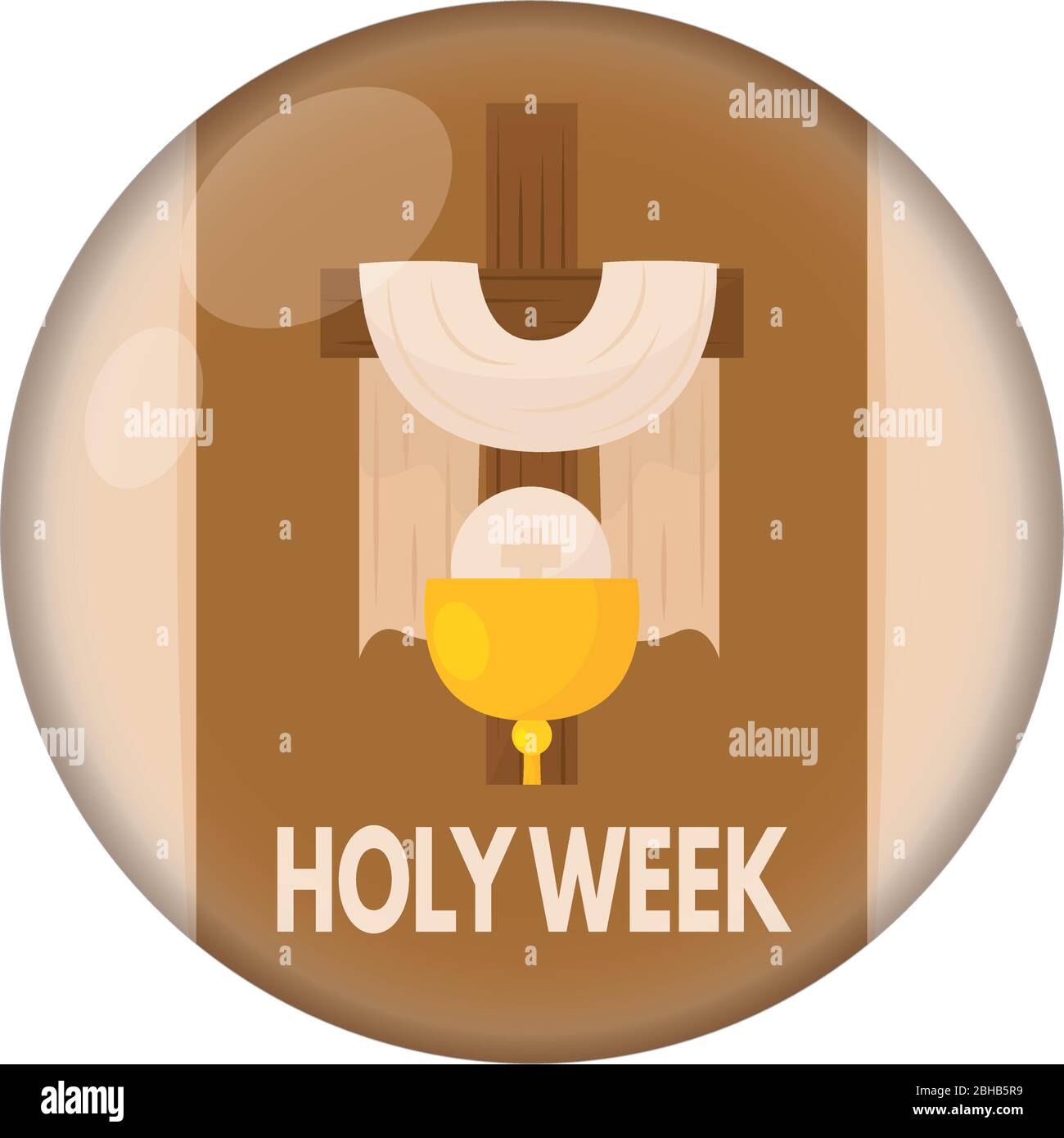 Chalice and host Stock Vector Images - Alamy