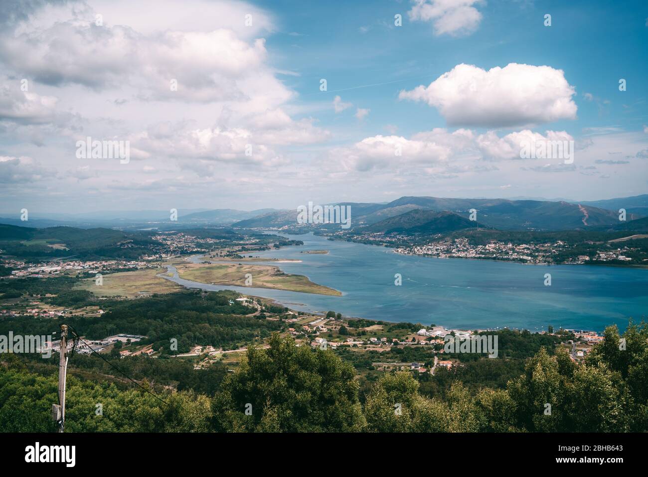 Beautiful village in mountains galicia hi-res stock photography and ...