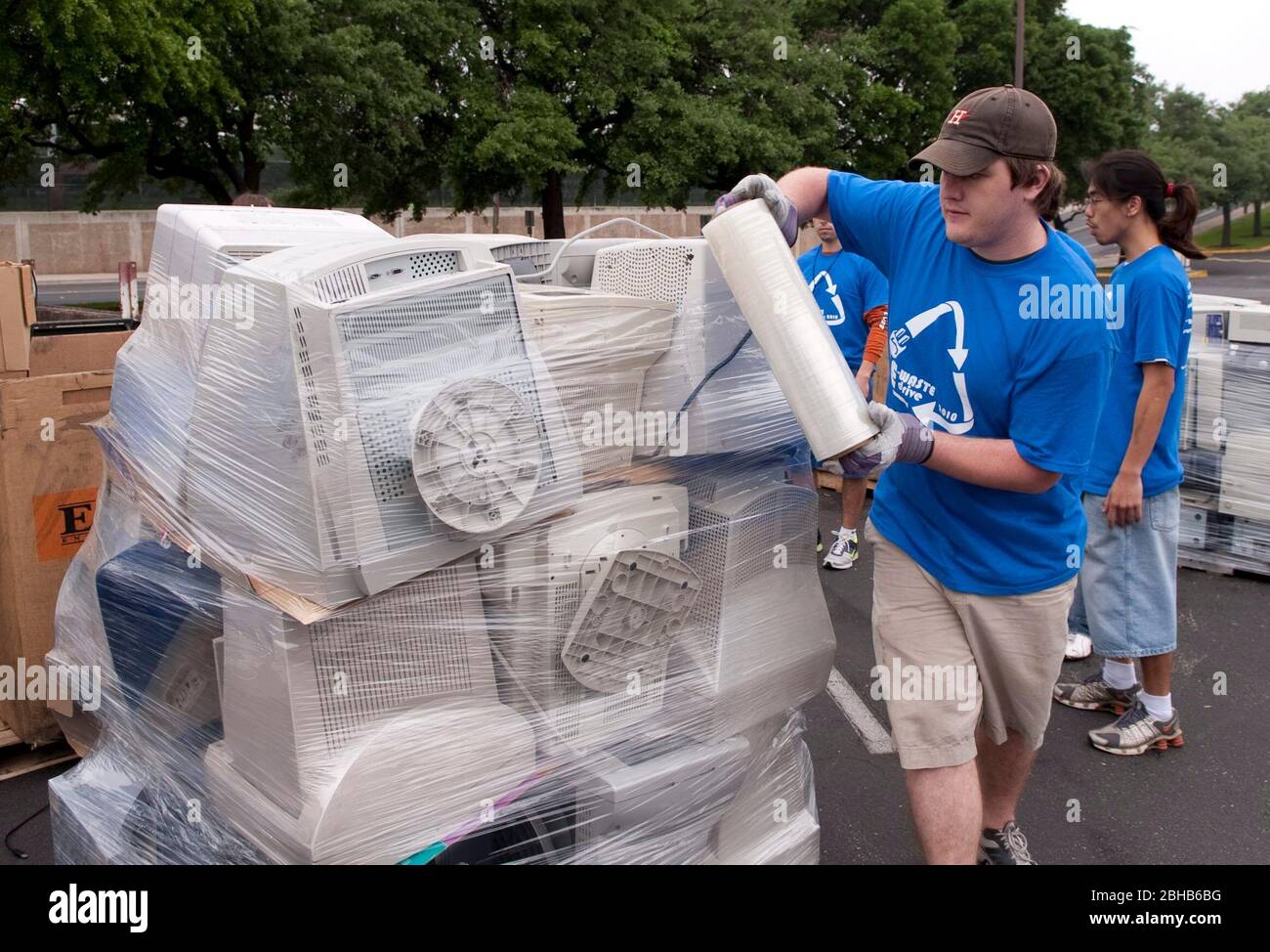 Austin Texas USA, April 17 2010: Engineering students from the ...