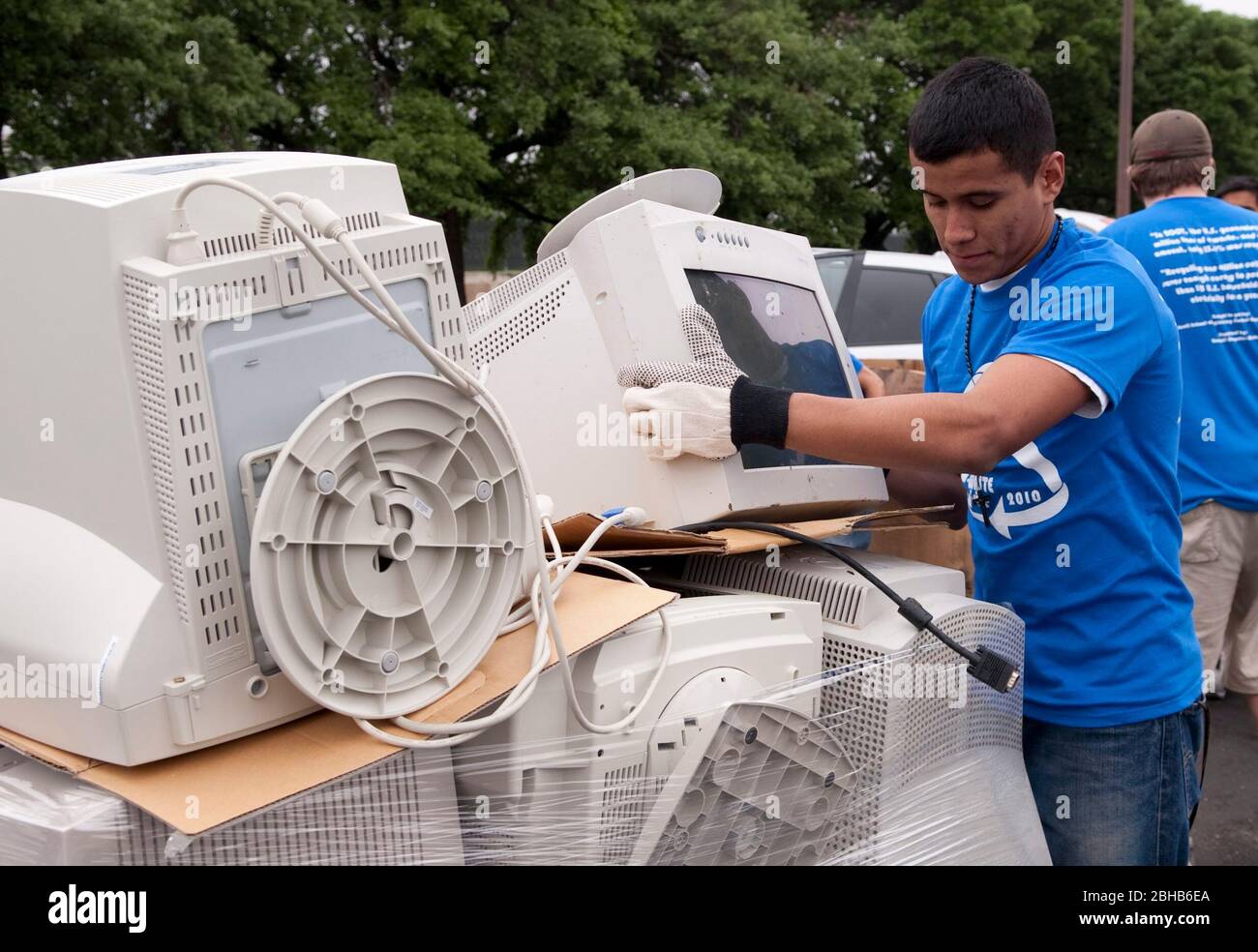 Recycle day college hi-res stock photography and images - Alamy