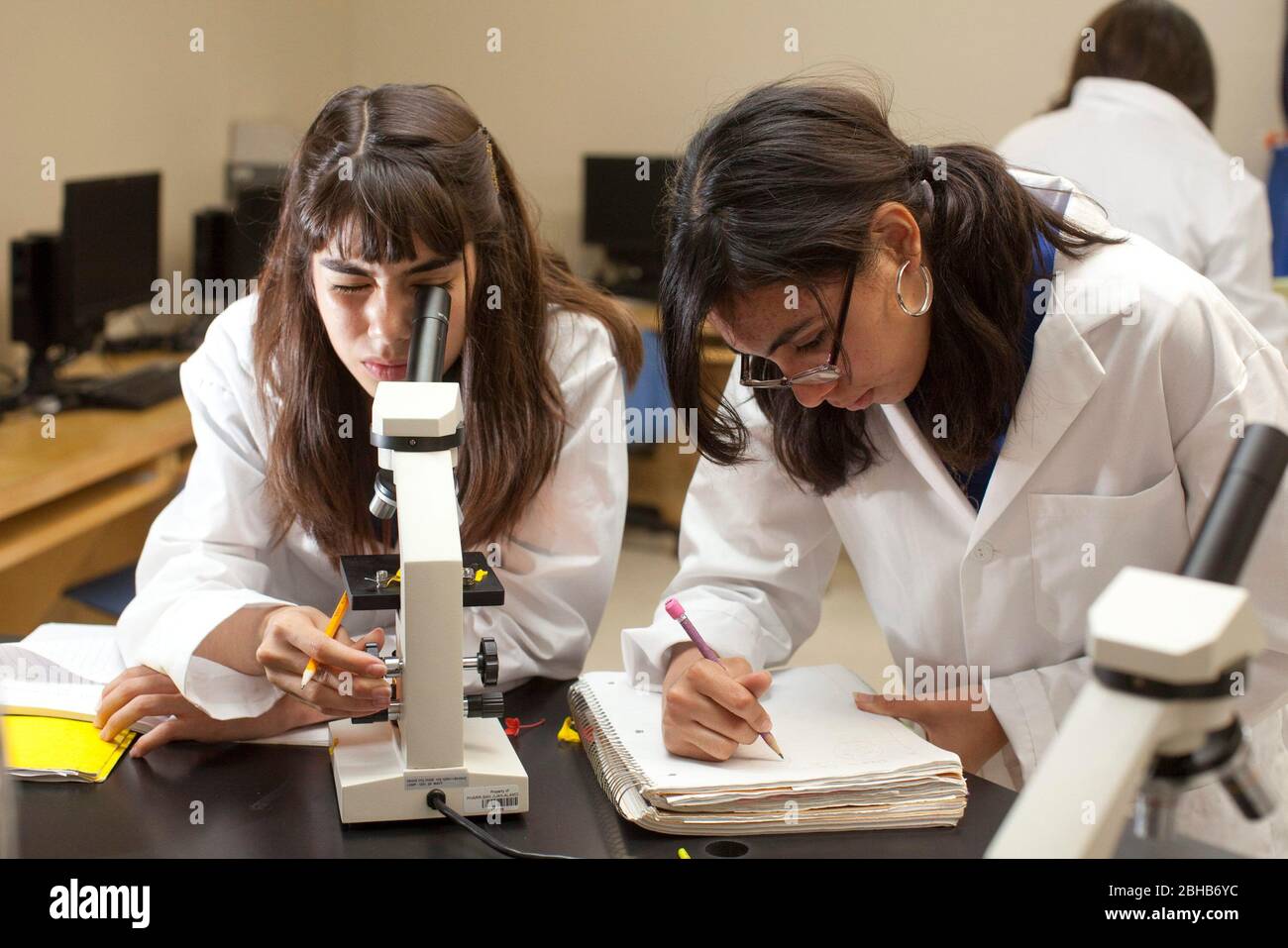 Monocular microscopes hi-res stock photography and images - Alamy