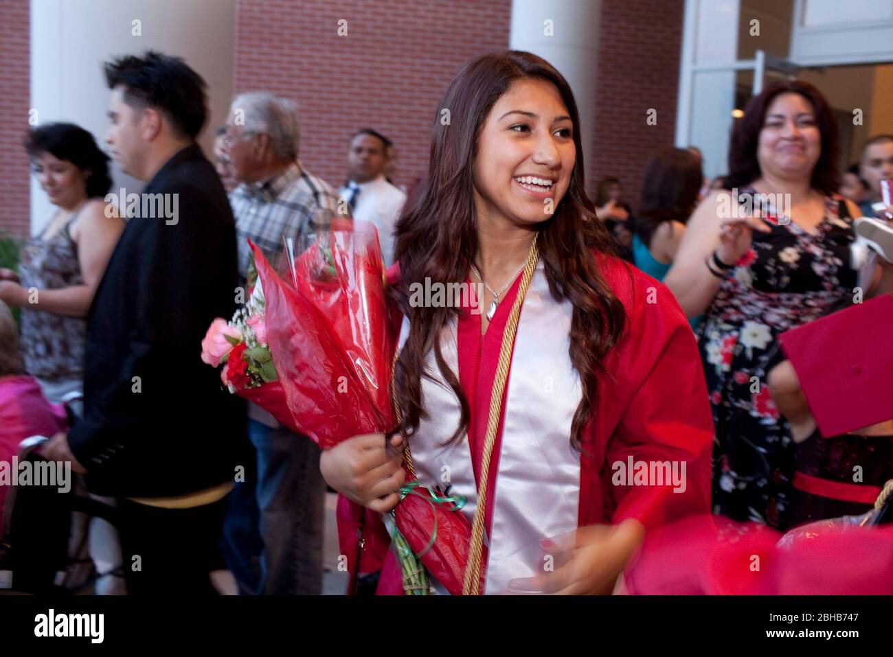 Houston Texas USA, May 29 2010: Graduation ceremonies at the KIPP ...