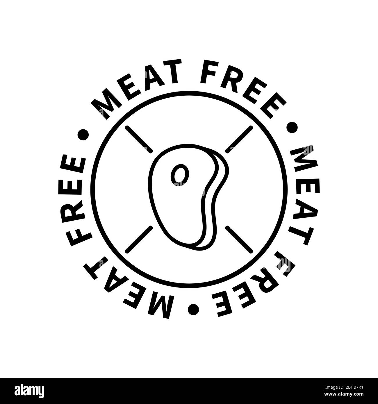 Free meat sign Black and White Stock Photos & Images - Alamy