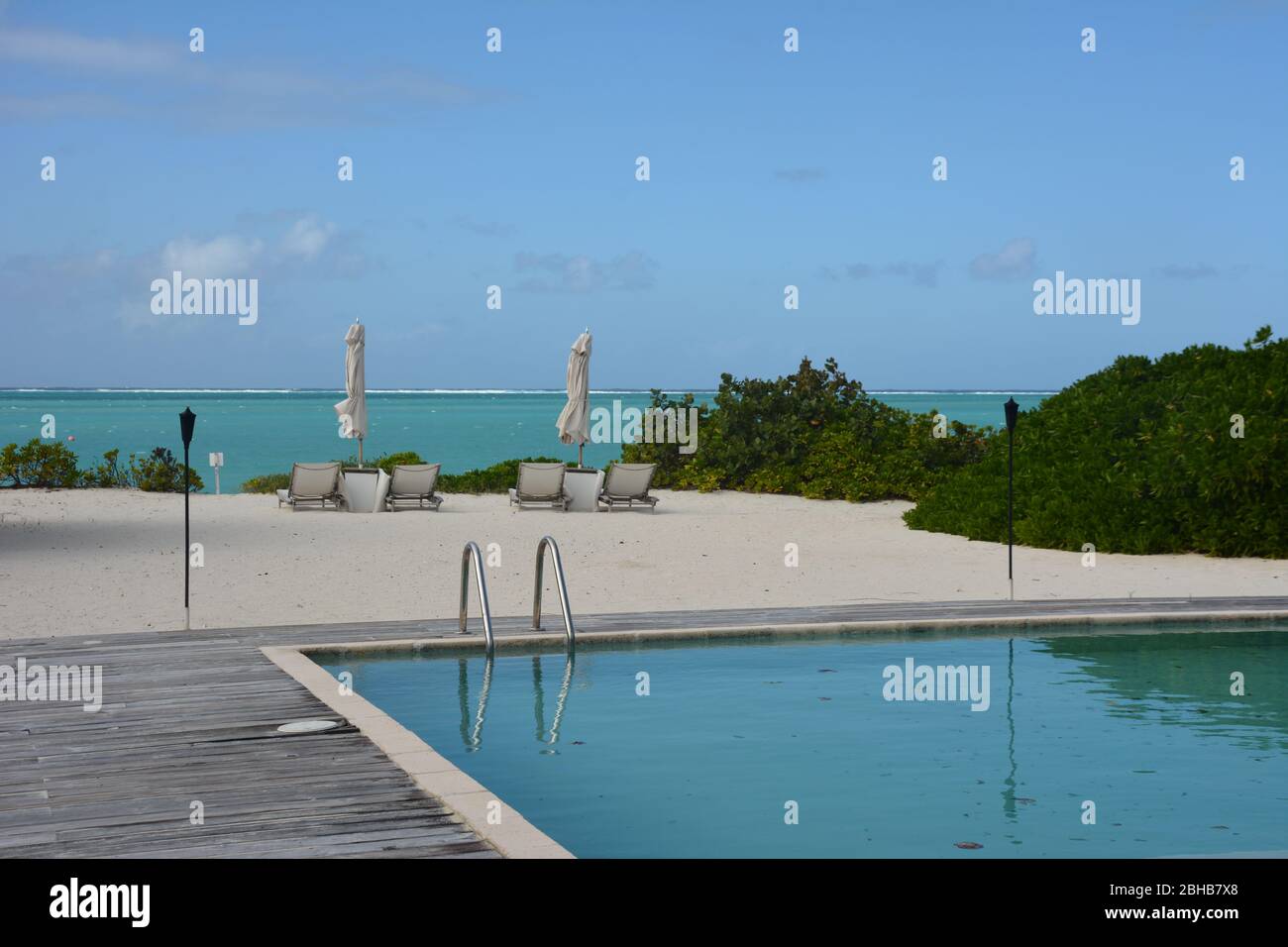 Parrot cay beach hi-res stock photography and images - Alamy