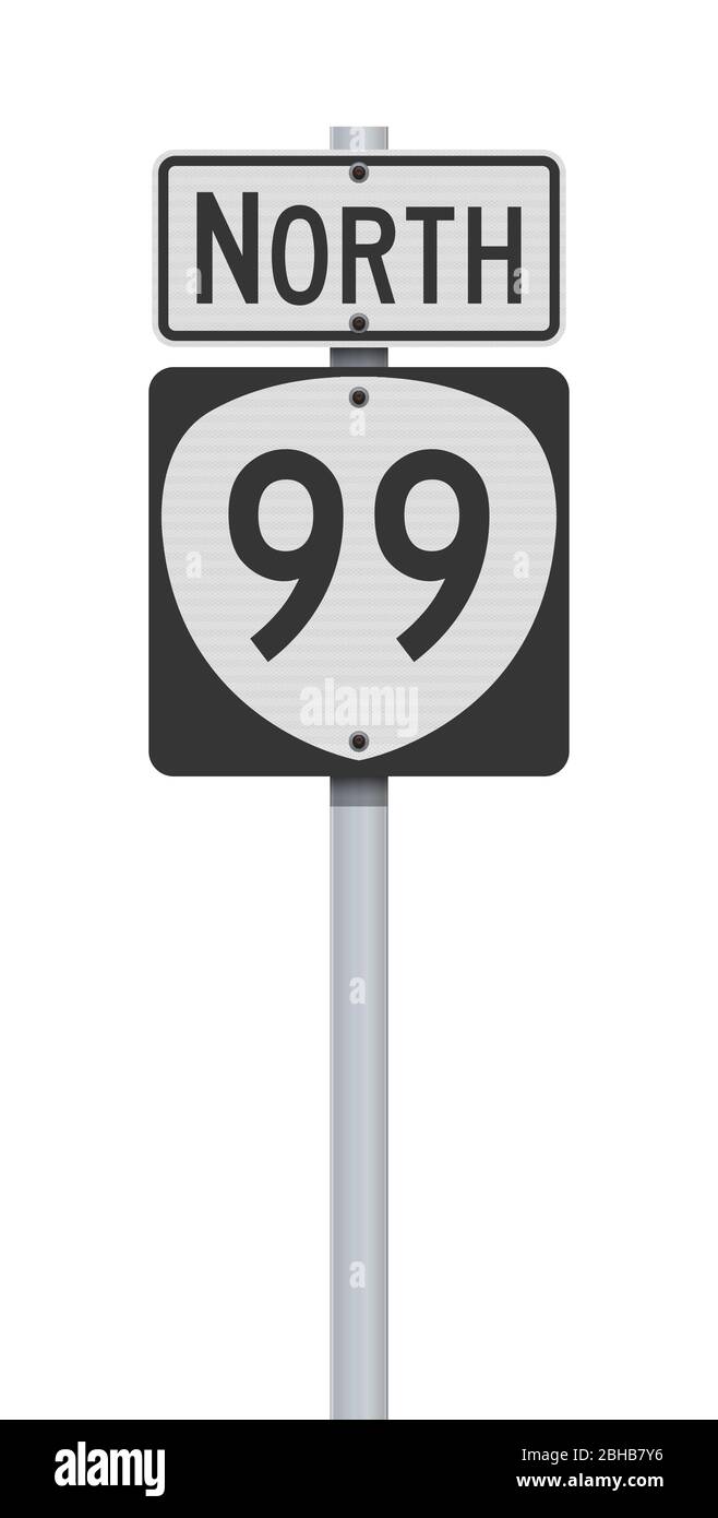 Highway 99 Stock Vector Images - Alamy