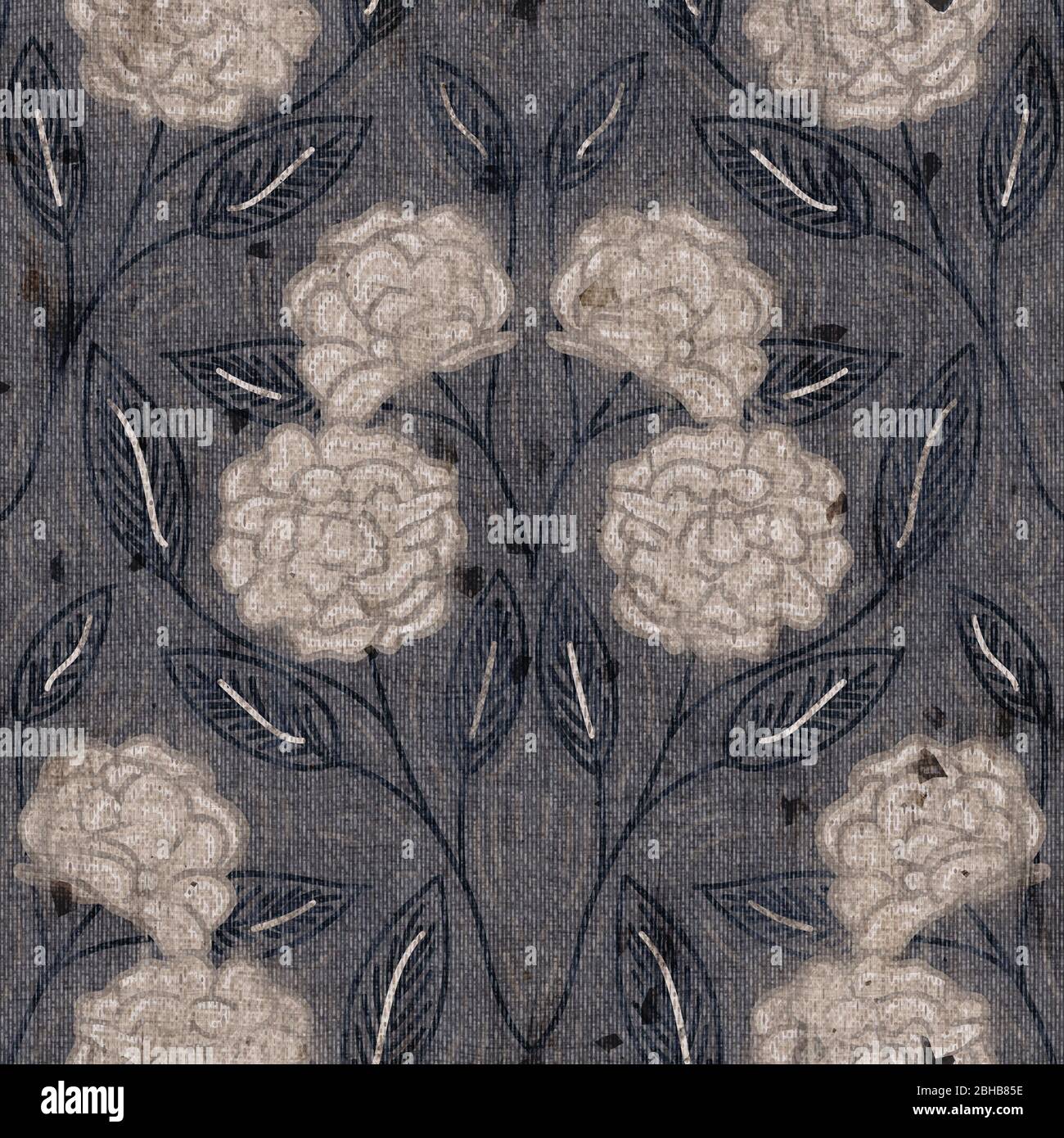 Worn faded white denim jean texture pattern swatch Stock Photo - Alamy