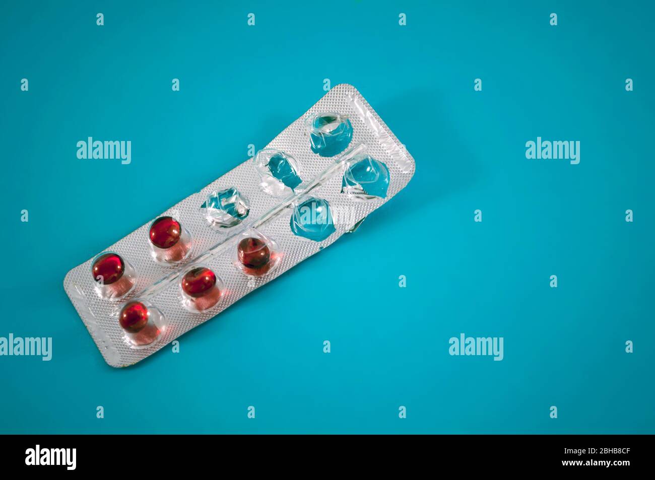 Half red blue hi-res stock photography and images - Alamy