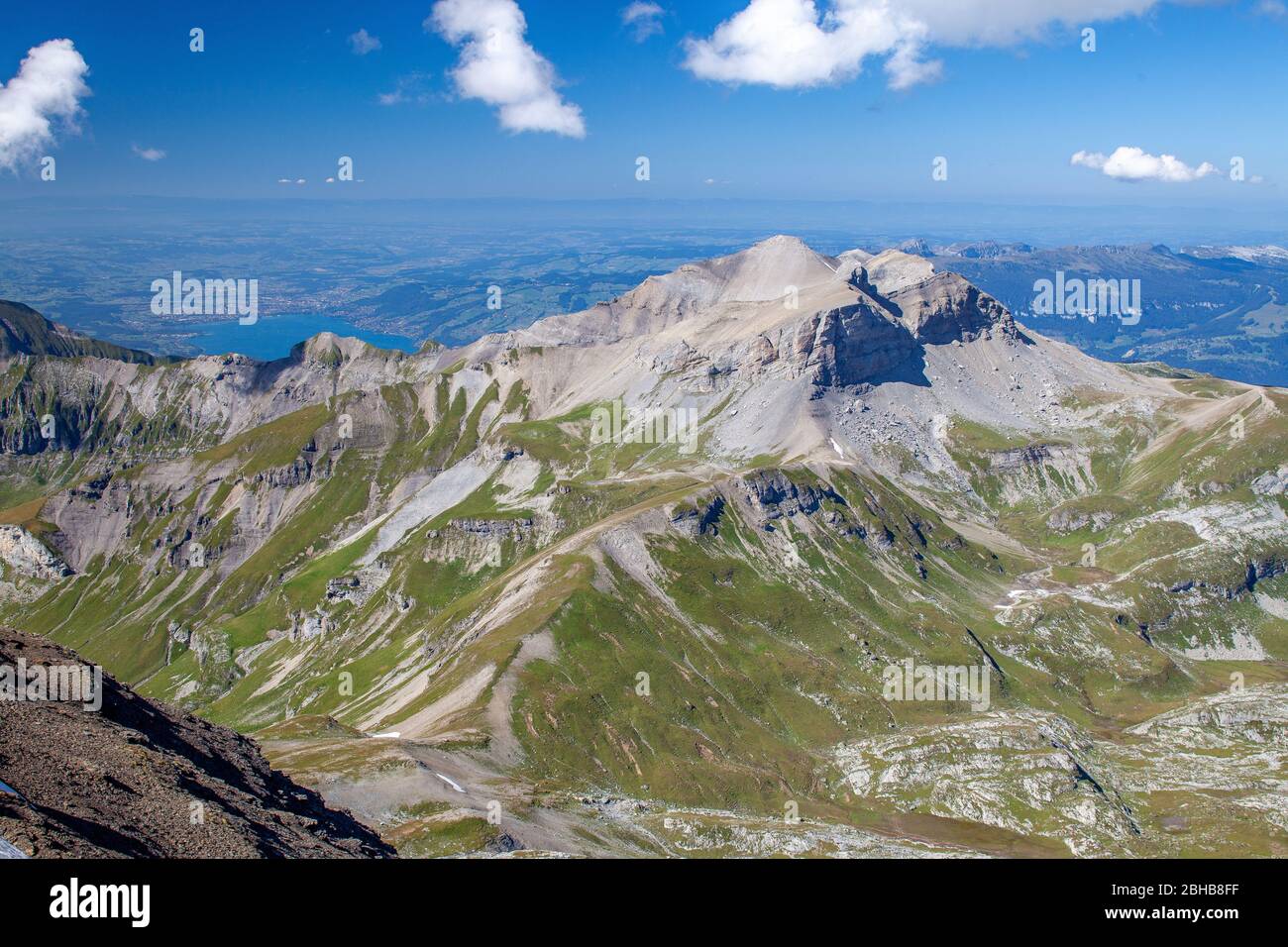 The Majestic mountains of Vengen in Switzerland Stock Photo - Alamy