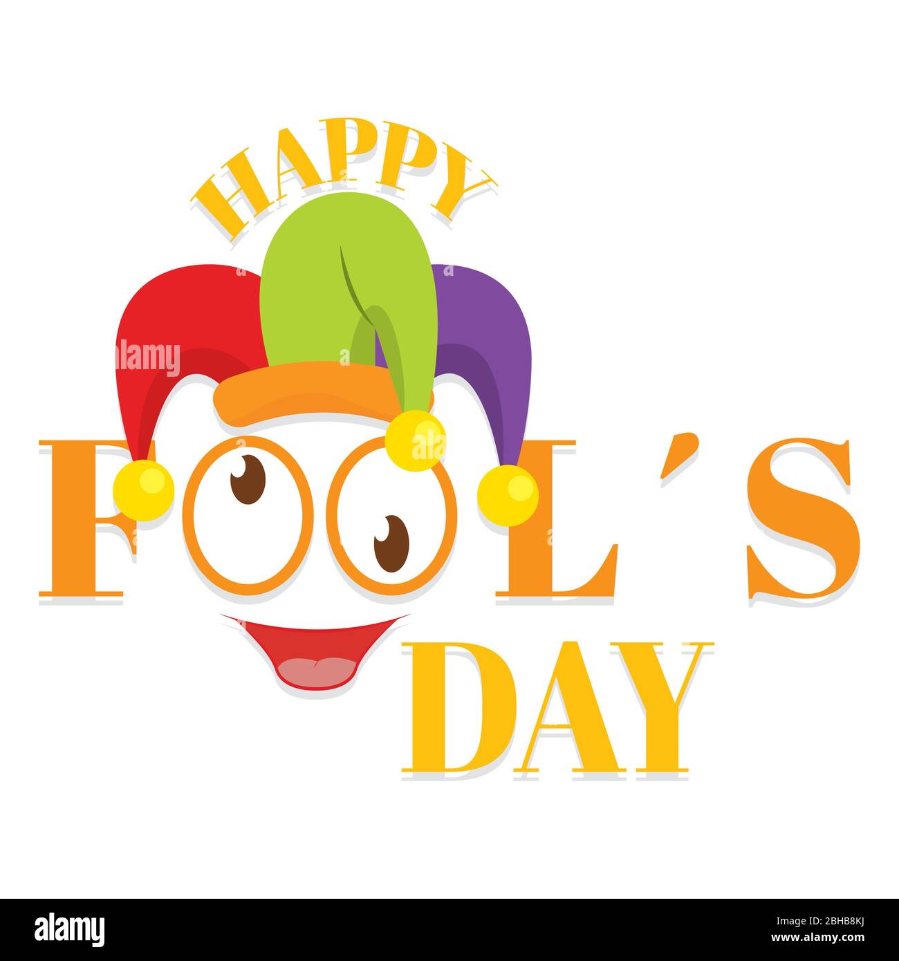 April fool day poster Stock Vector Image & Art - Alamy