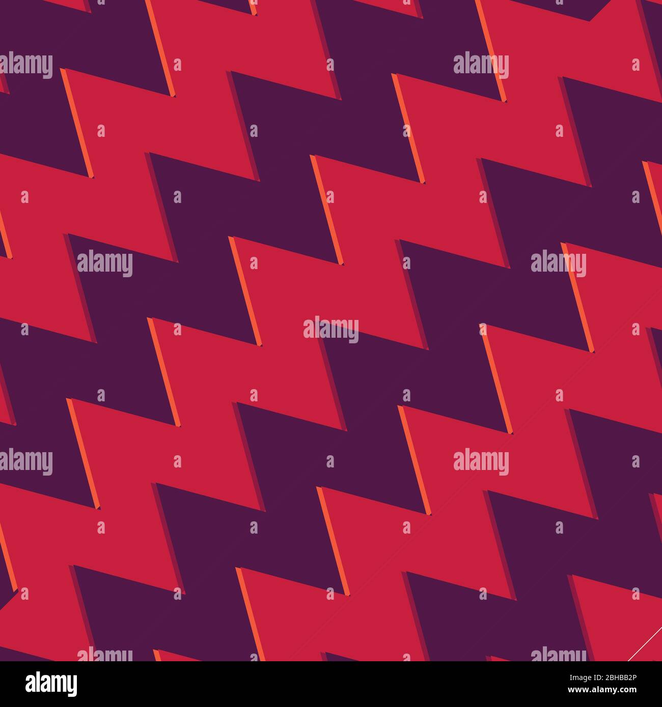 zigzag seamless pattern background purple red Stock Vector Image & Art ...