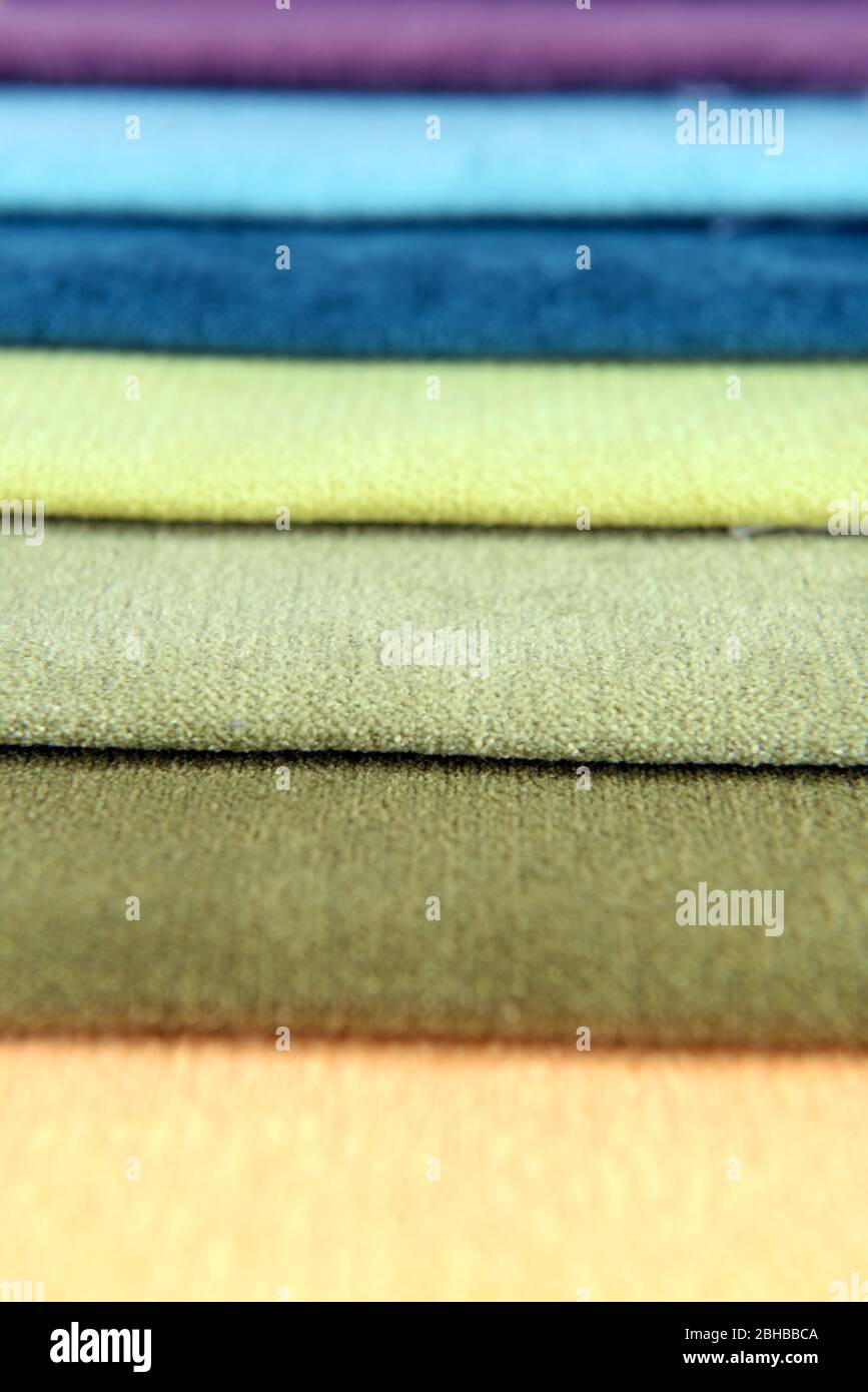 Scraps of colored tissue close up Stock Photo - Alamy