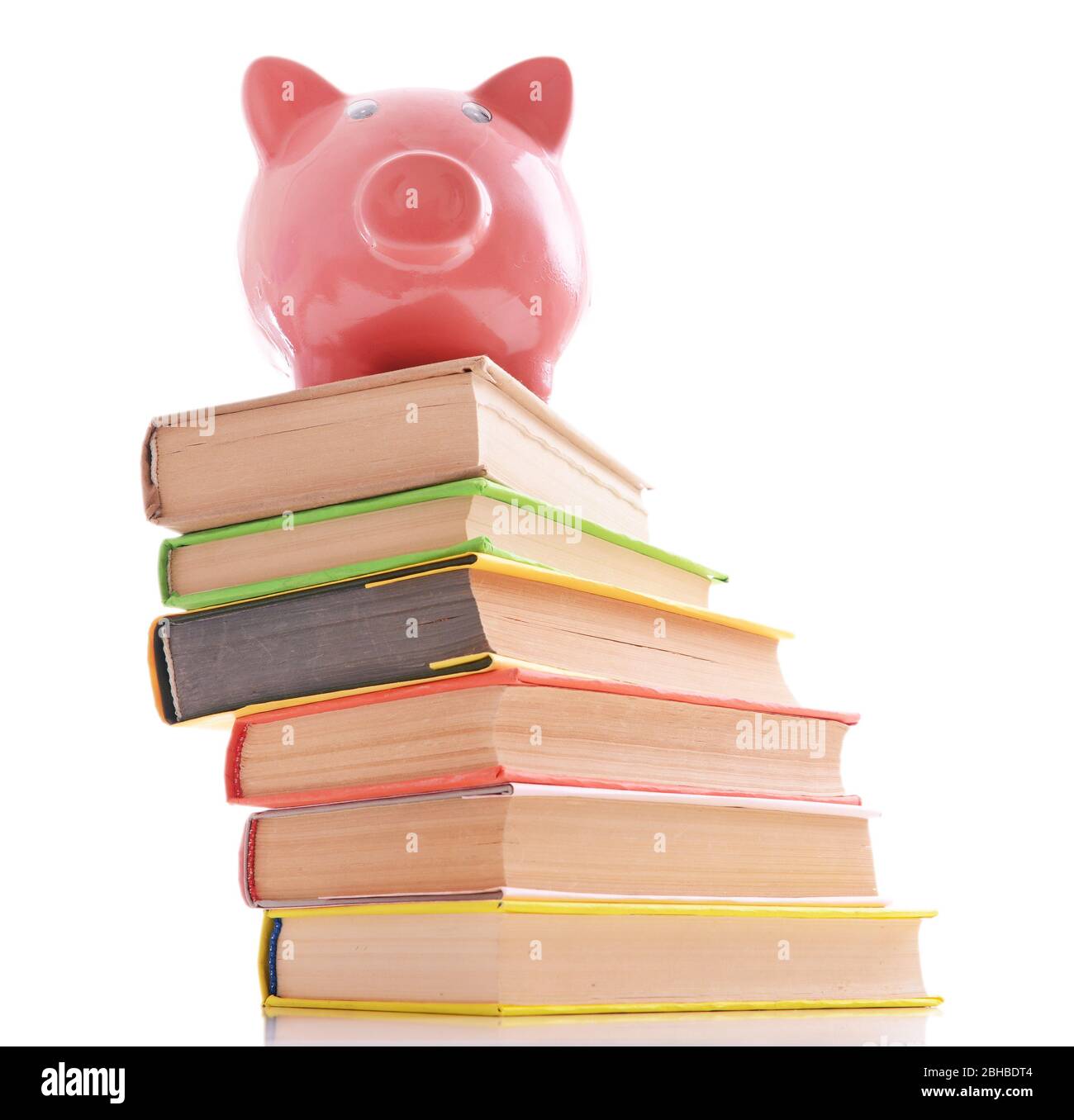 Concept accumulation of knowledge isolated on white Stock Photo - Alamy