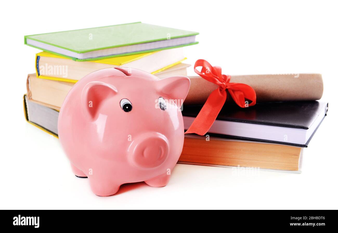 Concept accumulation of knowledge isolated on white Stock Photo - Alamy