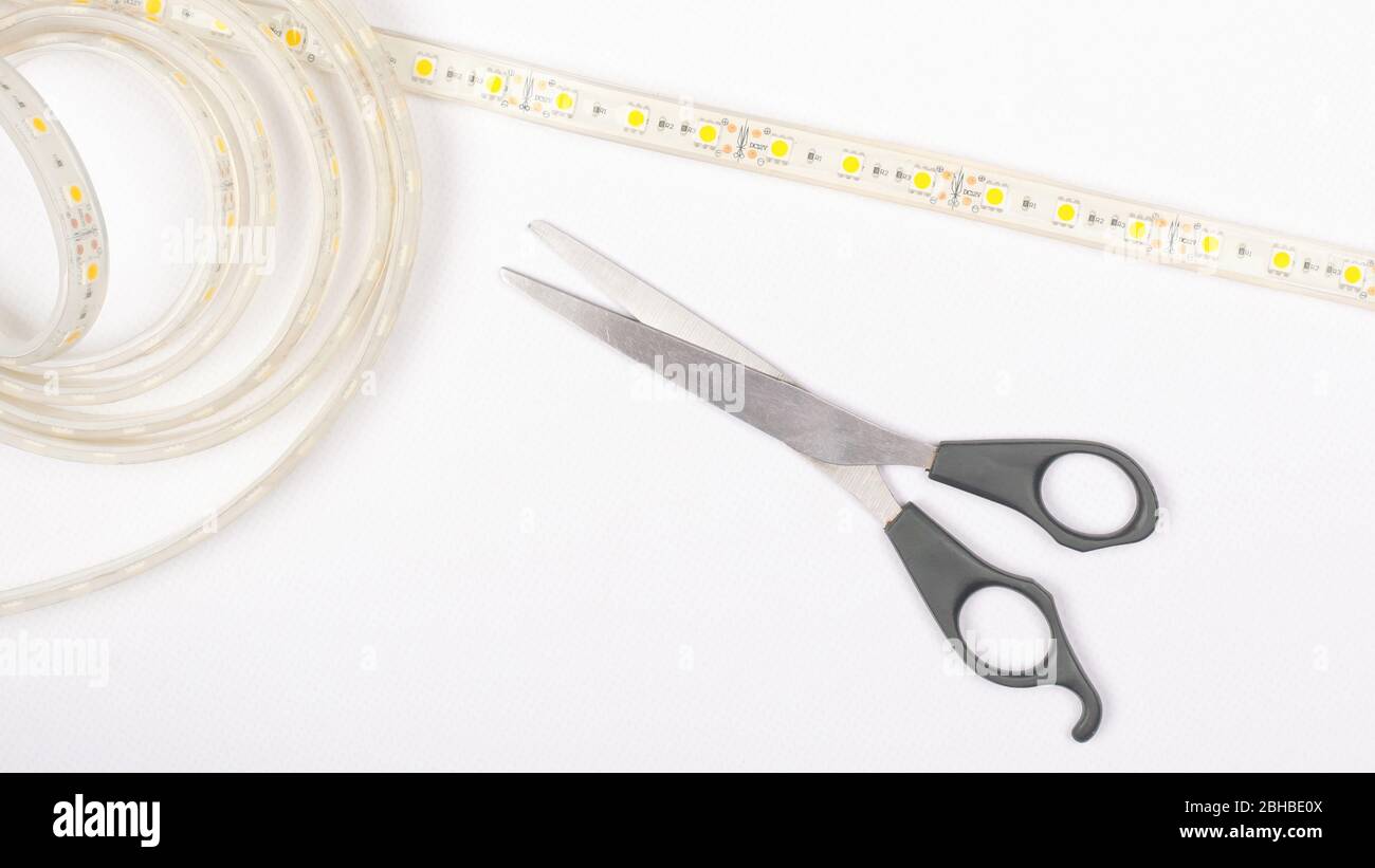 Tape and scissors hi-res stock photography and images - Alamy