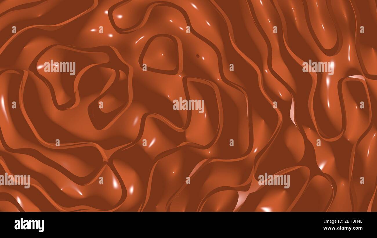 Plain 3D abstract background of monochromic RUFOUS color with shadow ...