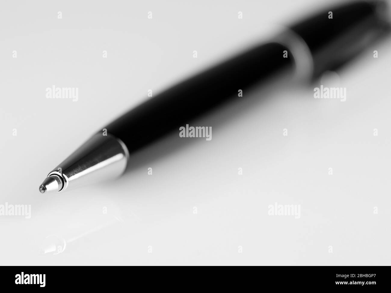 Ballpoint pen isolated on white Stock Photo - Alamy