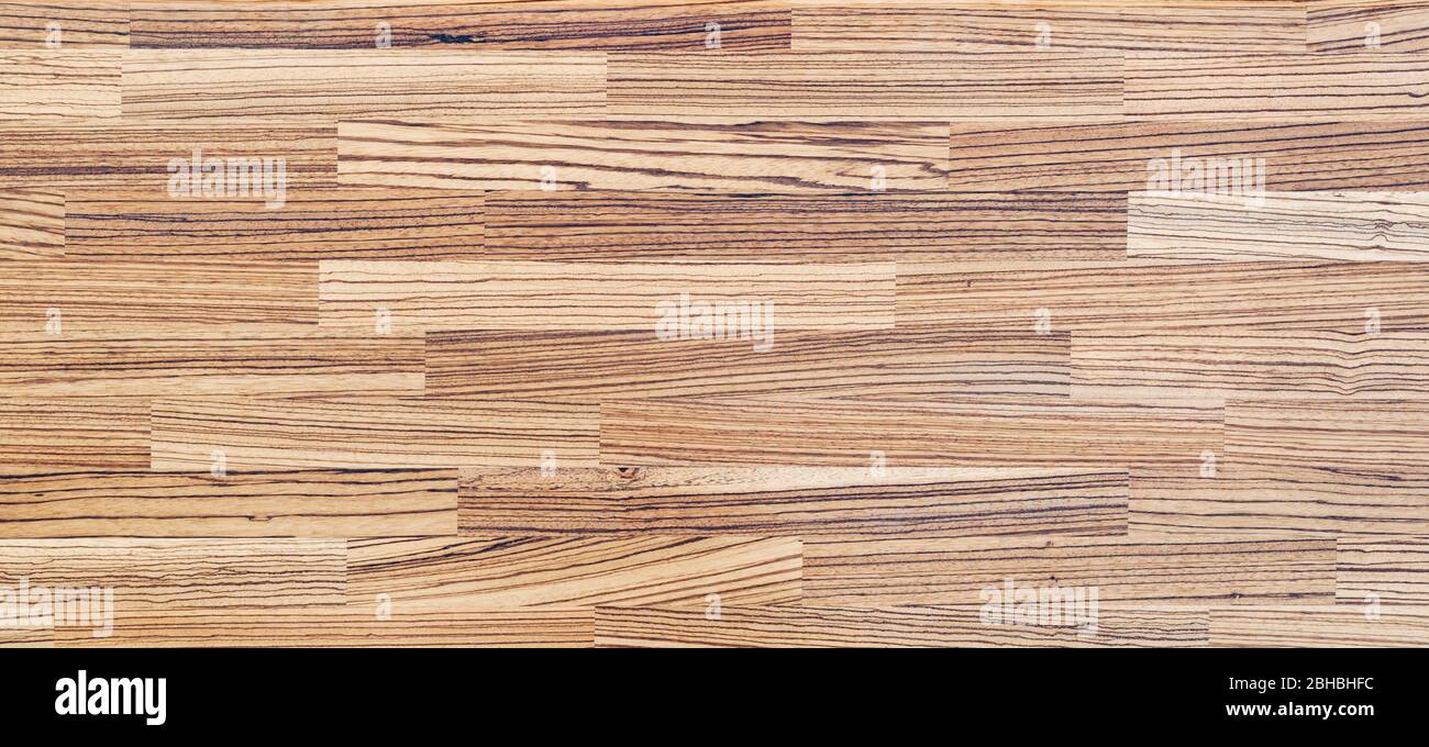 Wood texture background pattern. parquet floor, Zebrano wood. Zebrawood ...