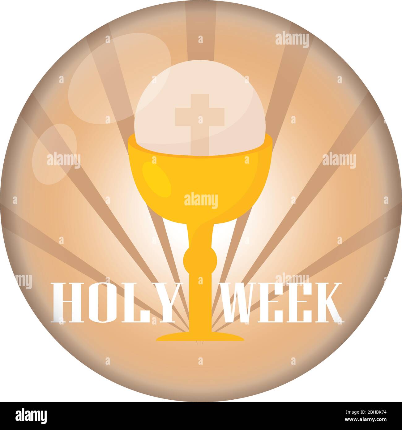 Holy week button Stock Vector Image & Art - Alamy