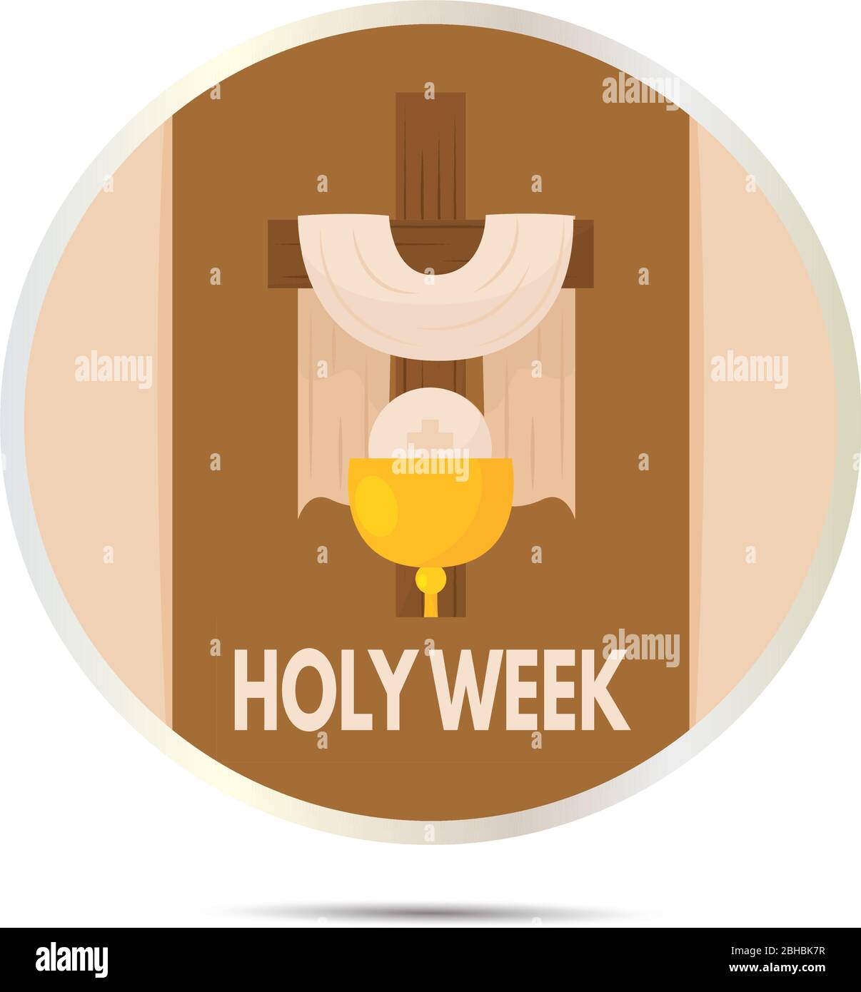 Holy week button Stock Vector Image & Art - Alamy