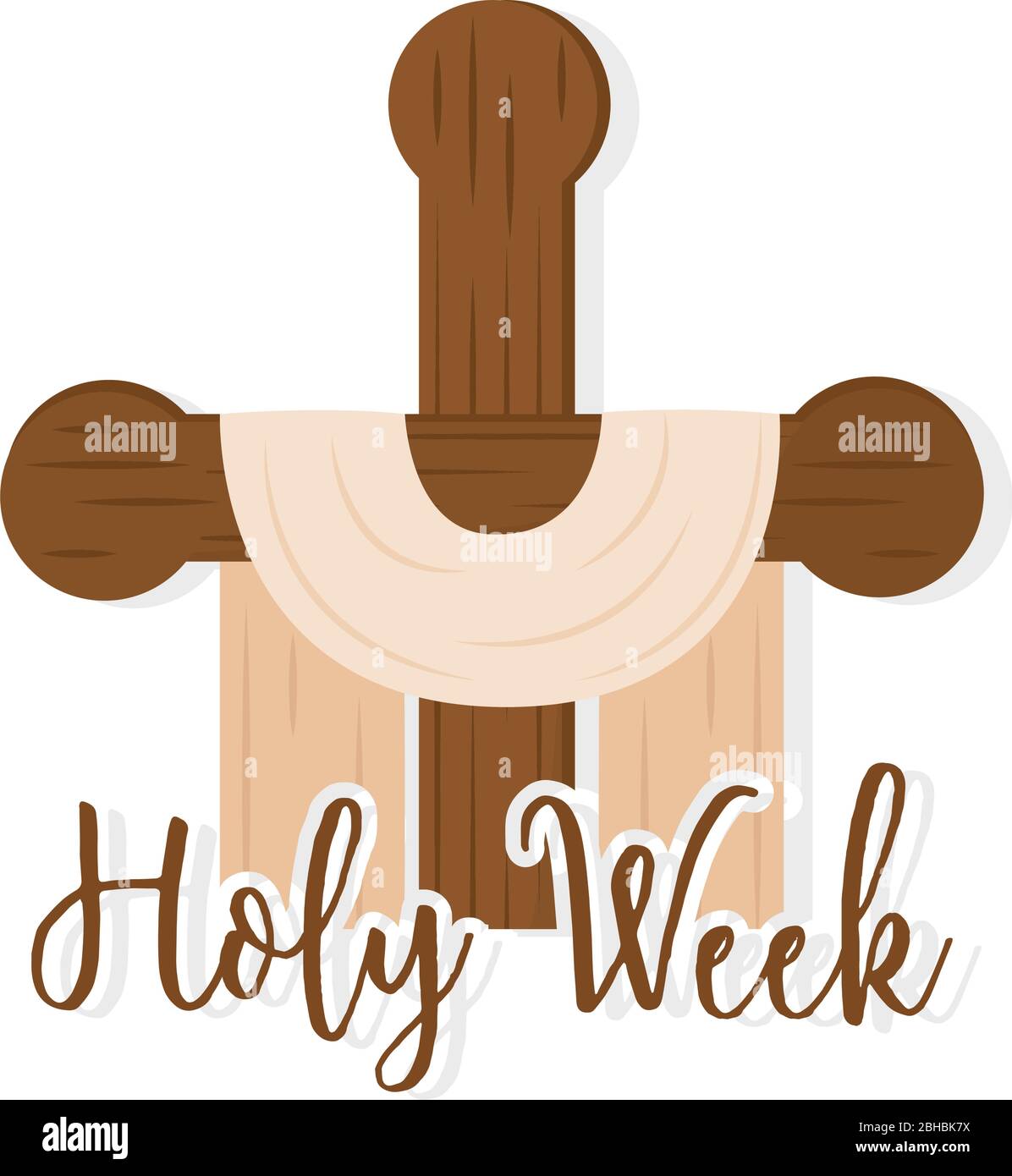 Holy week poster Stock Vector Image & Art - Alamy