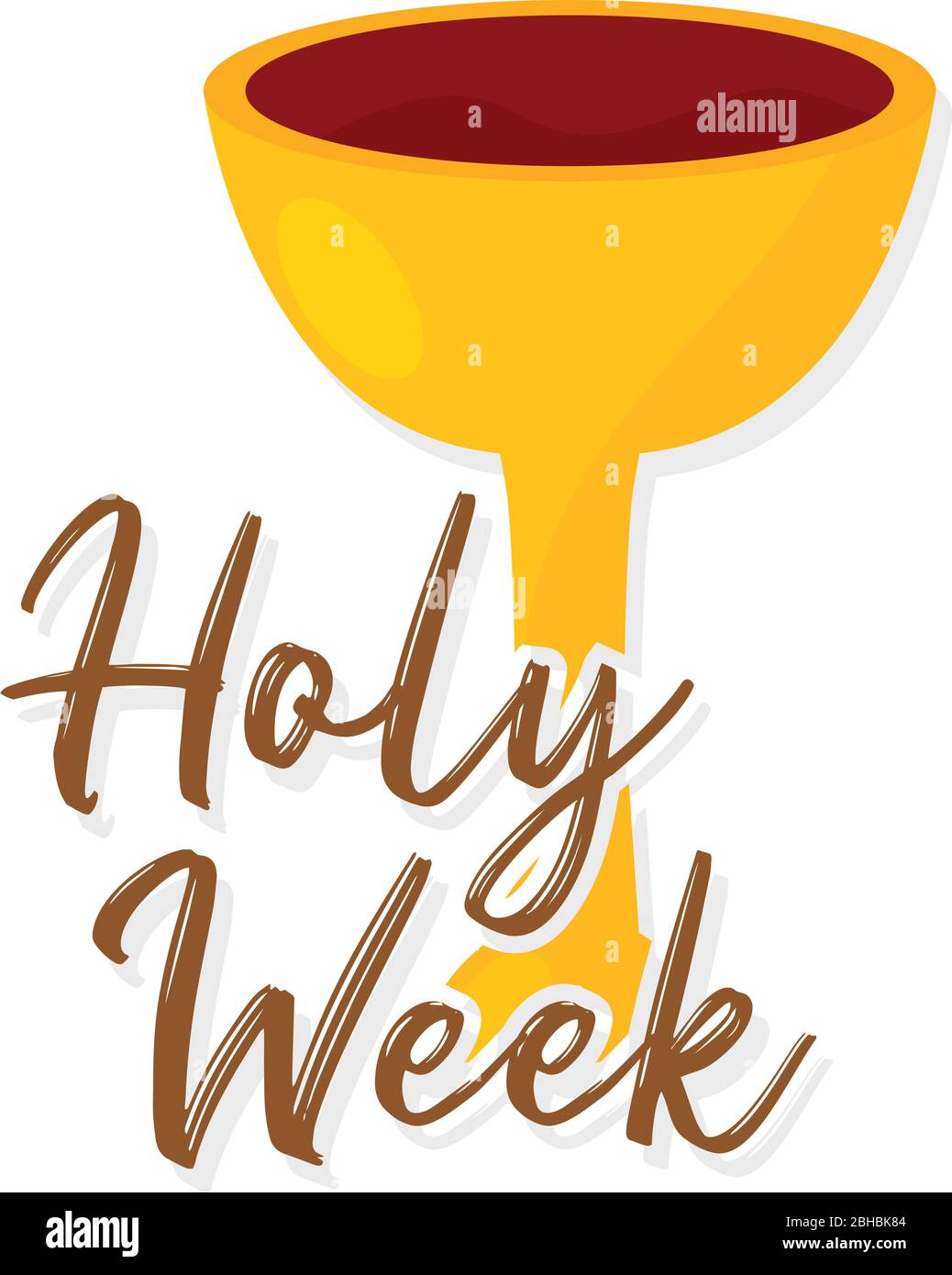 Holy week poster Stock Vector Image & Art - Alamy