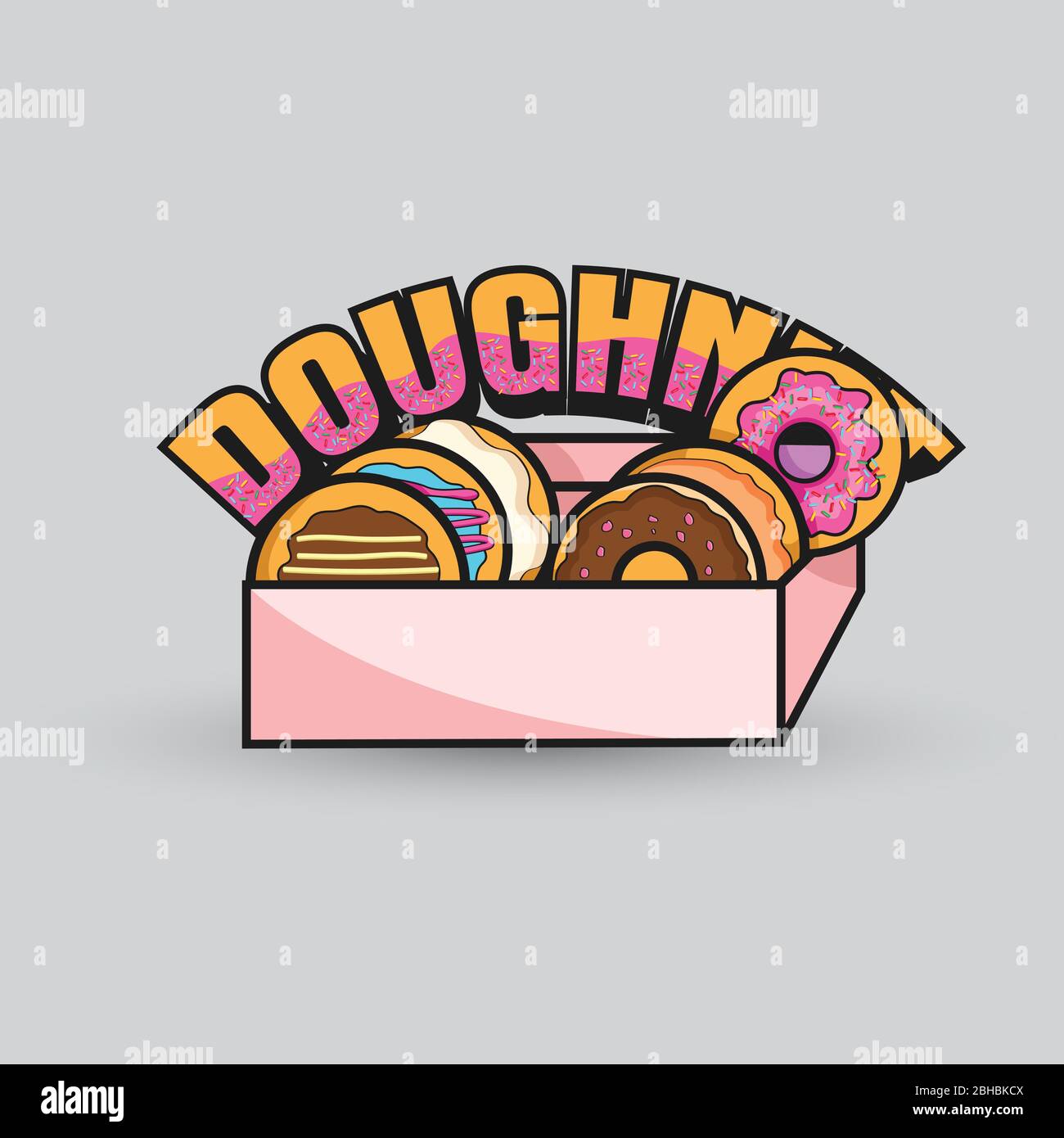 Simpsons Donut Vector