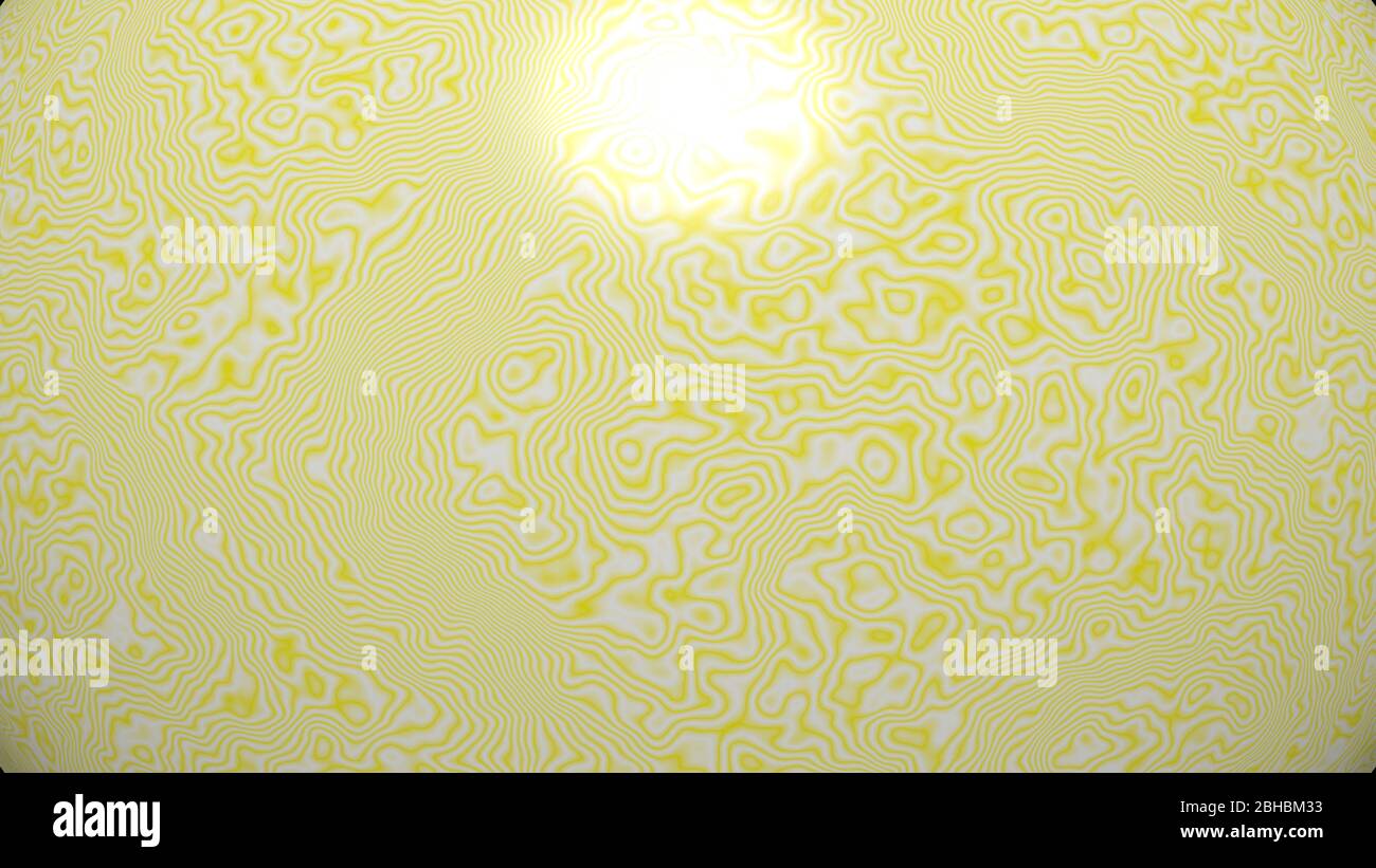 3D illustration of marble Pale Golden Rod color and white abstract ...