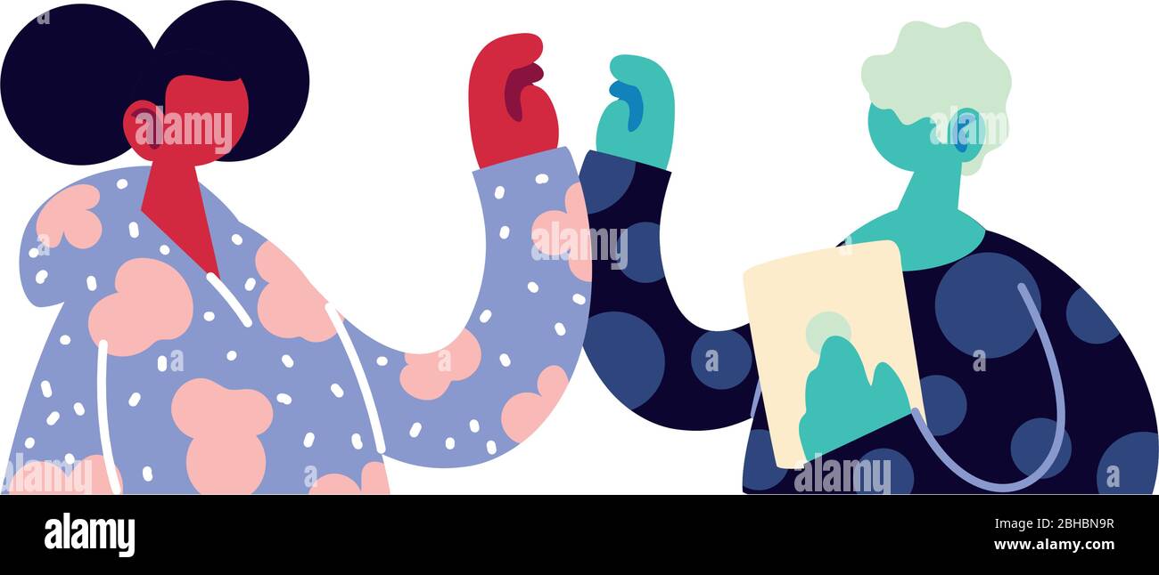 men organizing work to deliver vector illustration design Stock Vector ...