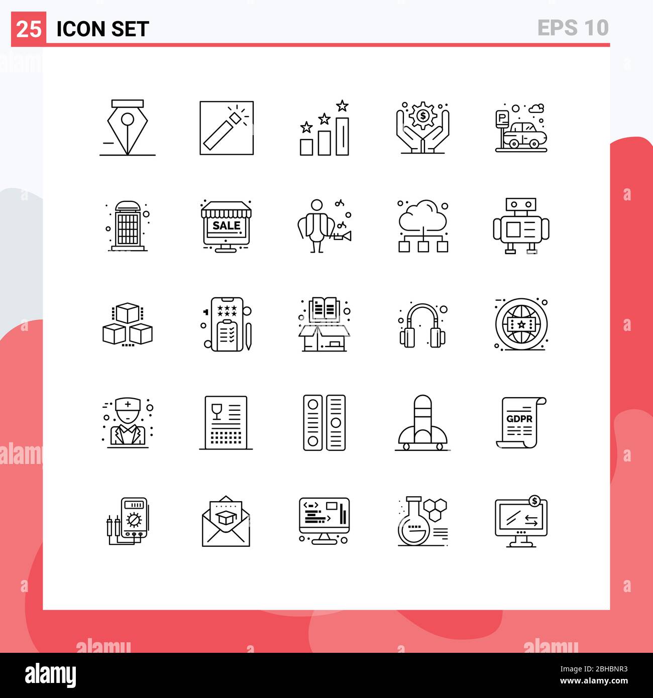 Photo booth vector vectors hi-res stock photography and images - Alamy