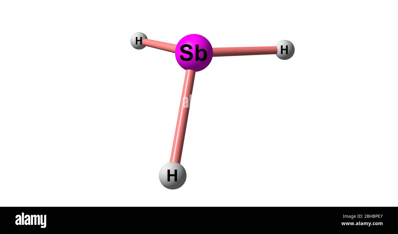 Stibine is a chemical compound with the formula SbH3. A pnictogen ...
