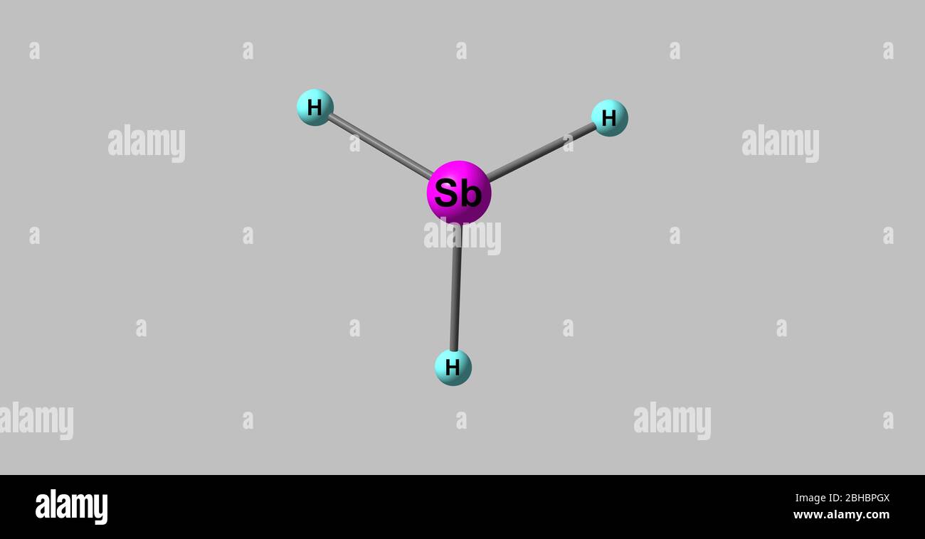 Stibine is a chemical compound with the formula SbH3. A pnictogen ...