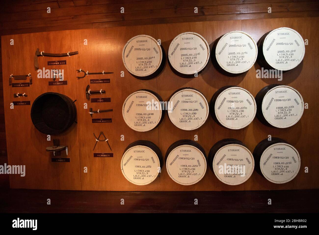 Caribbean, Barbados, Gay Rum factory Stock Photo - Alamy