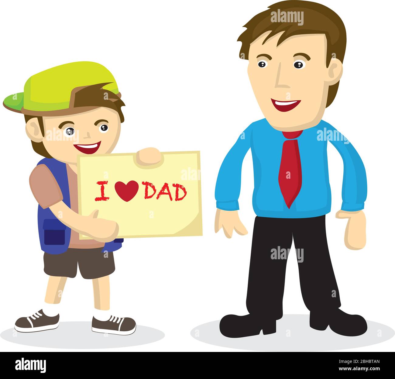 Joy fatherhood Cut Out Stock Images & Pictures - Alamy