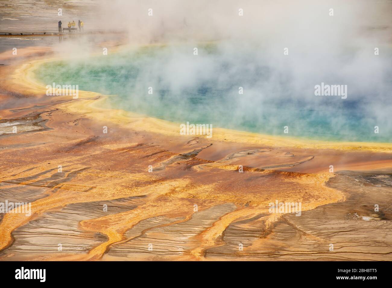 Microbial mat hot spring rainbow hi-res stock photography and images ...