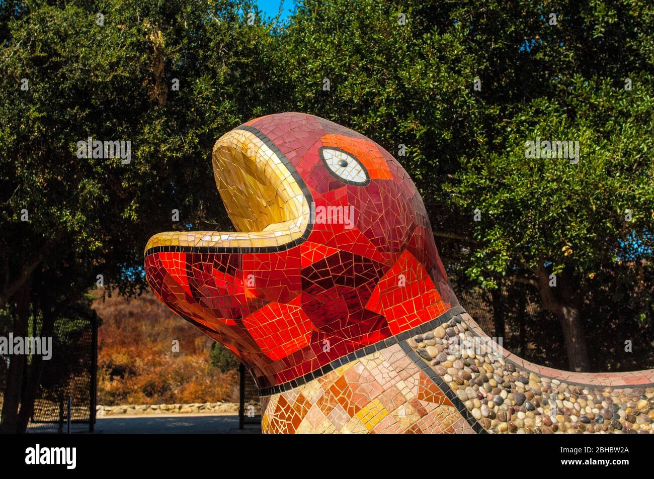 Snake Wall in Queen Califia's Magical Circle Stock Photo - Alamy