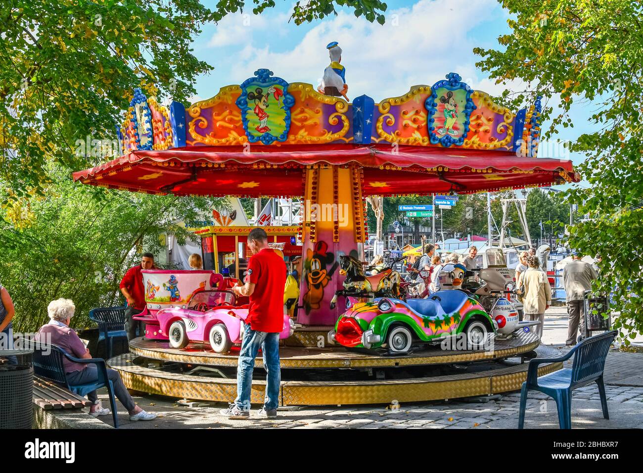Car carousel hi-res stock photography and images - Alamy