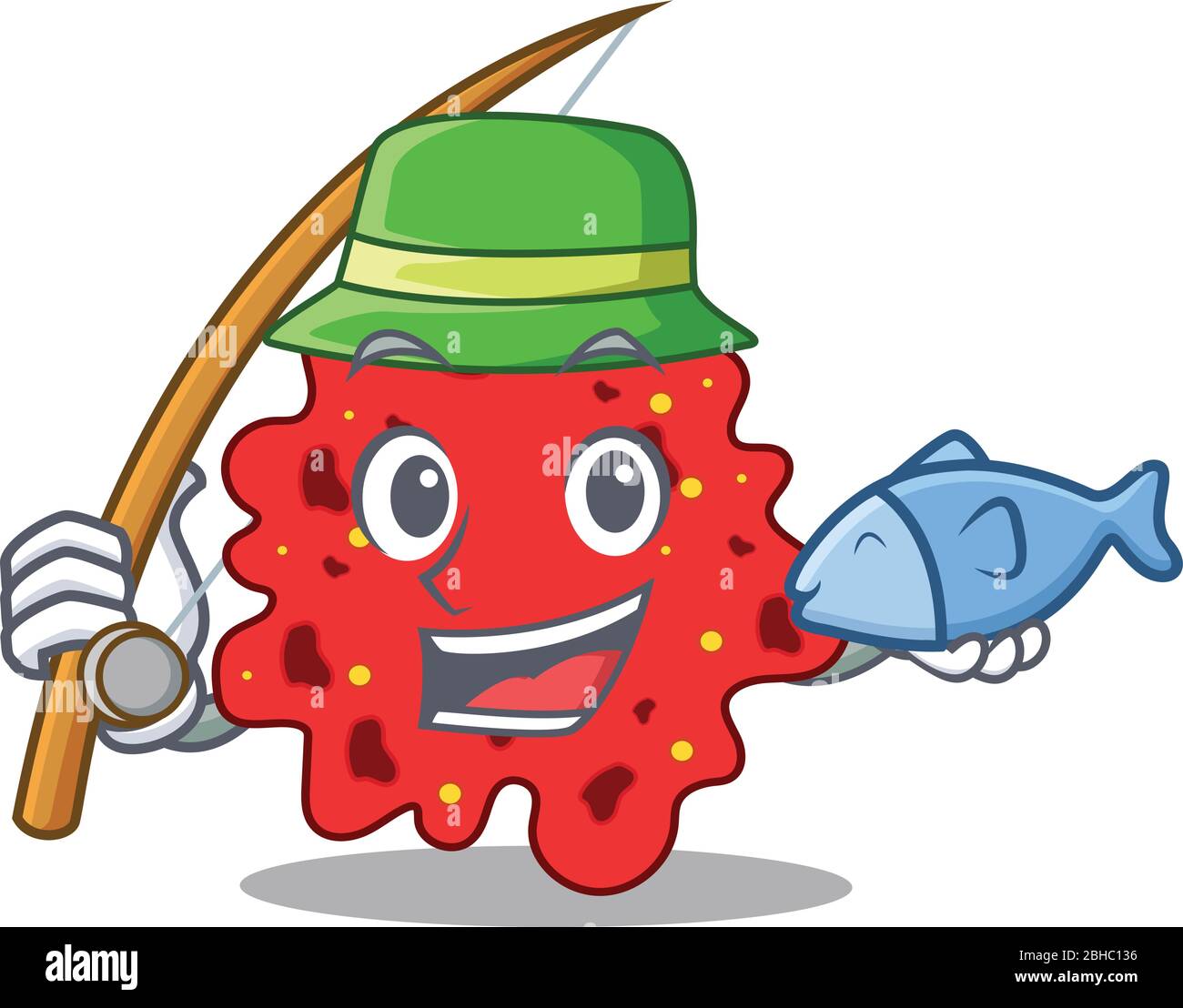 Streptococcus pneumonia bacteria cells Stock Vector Images - Alamy