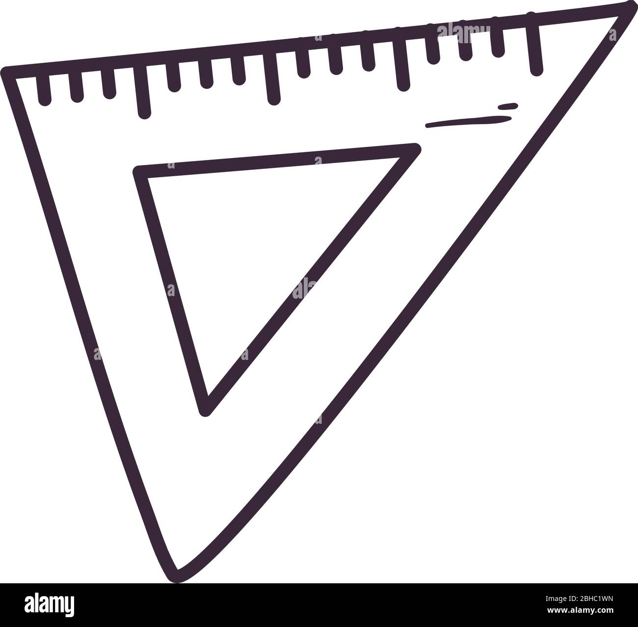 Ruler line style icon design, Instrument tool work measurement and ...