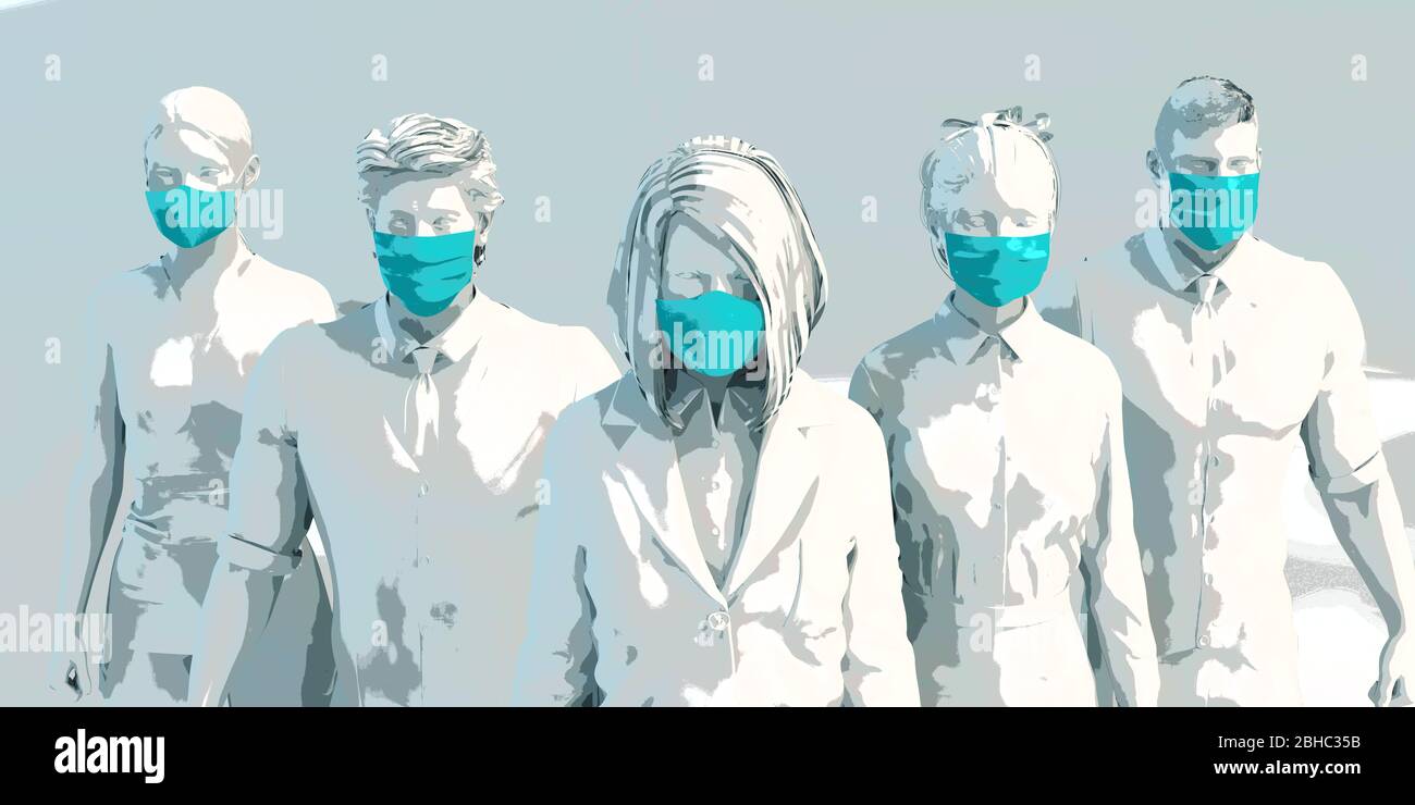 Professional Medical Team Offering Assistance and Reinforcement Stock ...