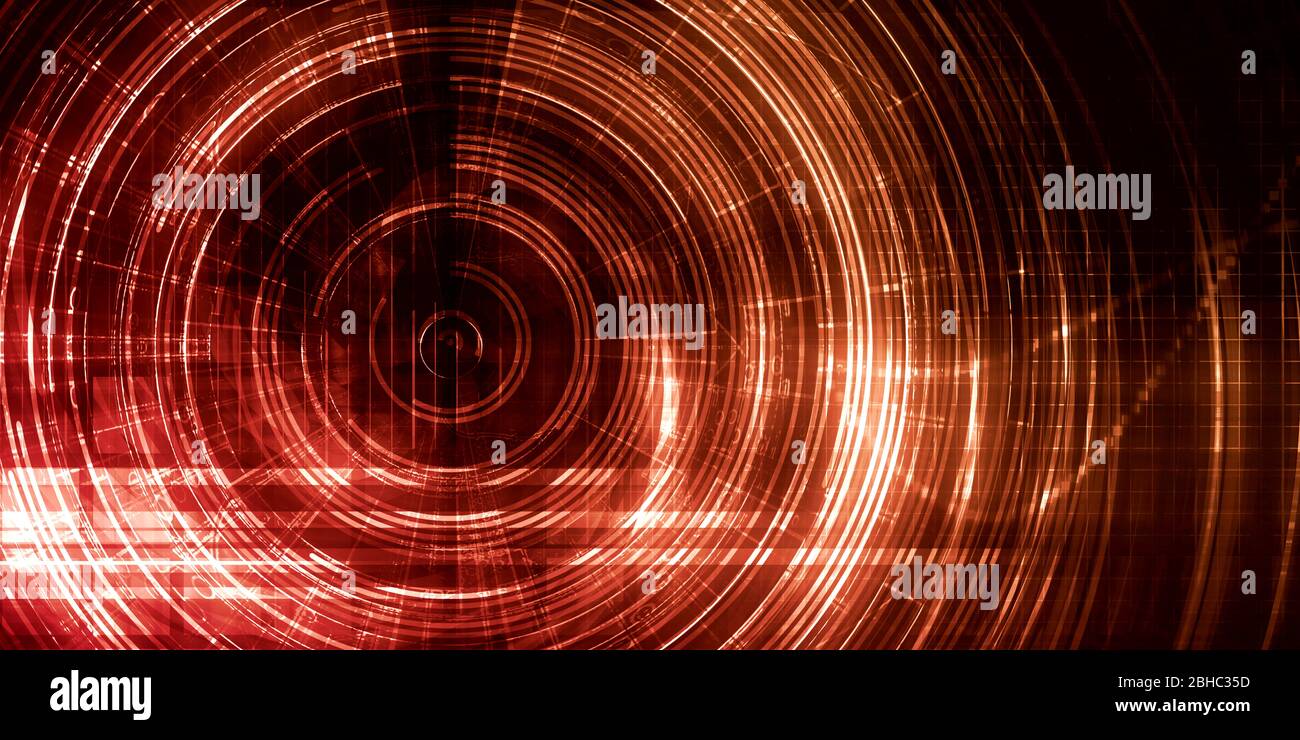 Dynamic Technology and Automated System of the Future Stock Photo - Alamy