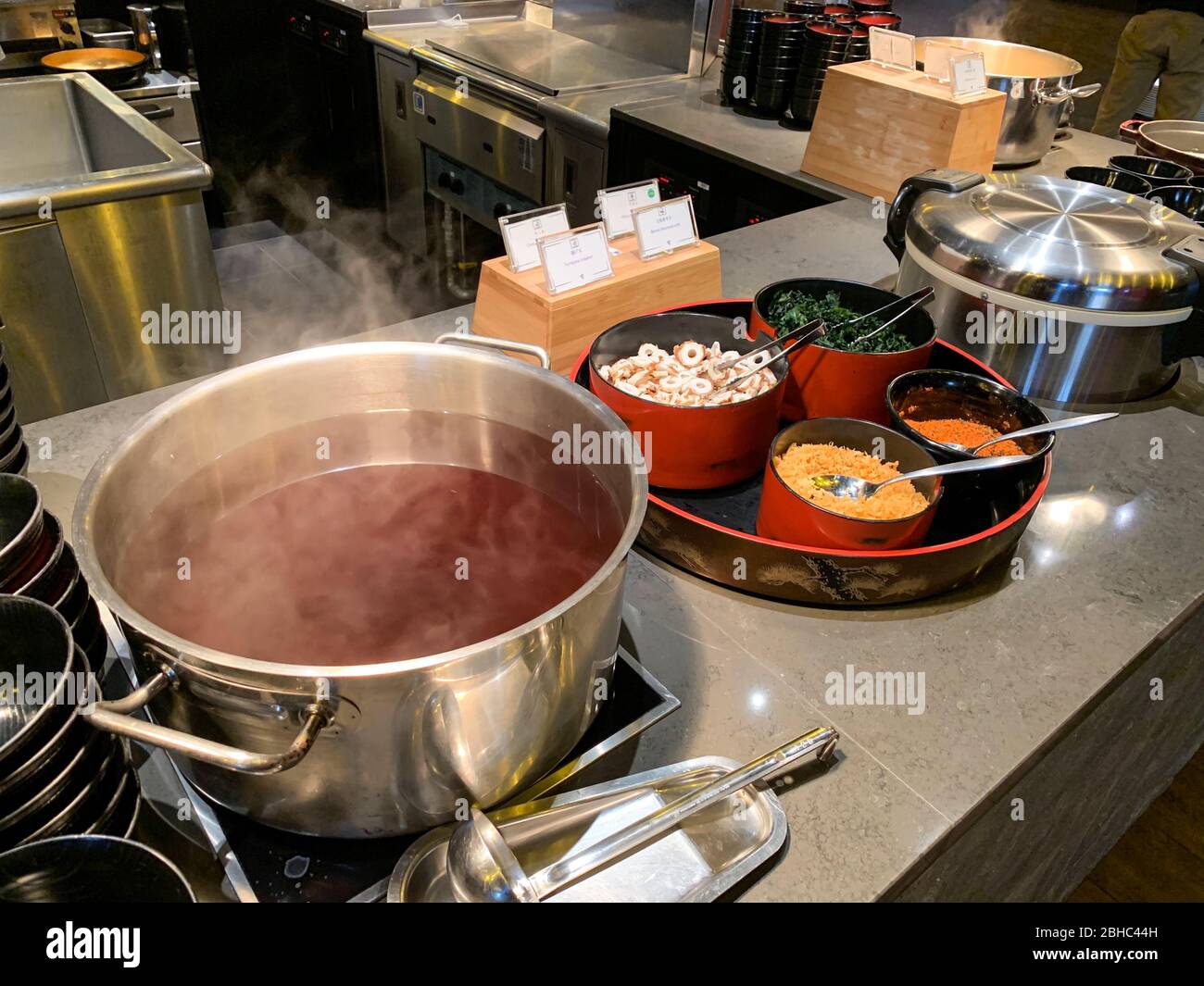 6 March 2019: Club Med Tomamu Japan - make your own udon at breakfast ...