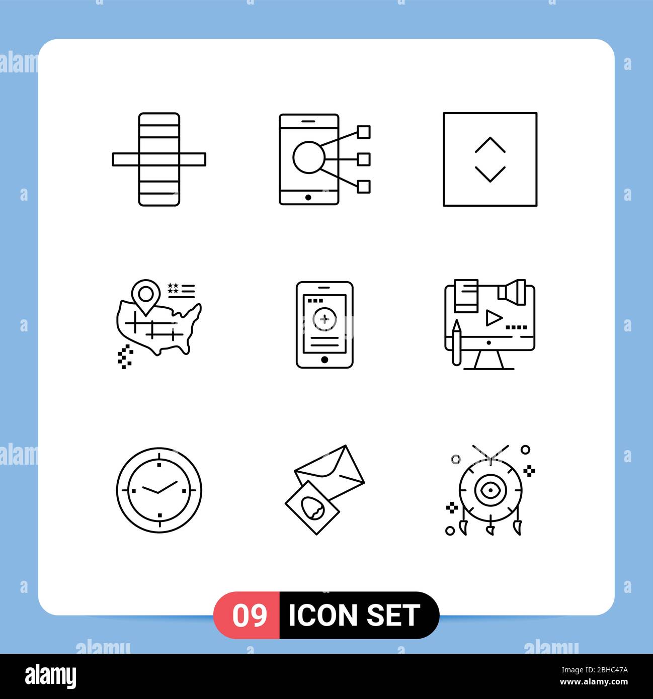 Map symbols hospital hi-res stock photography and images - Alamy