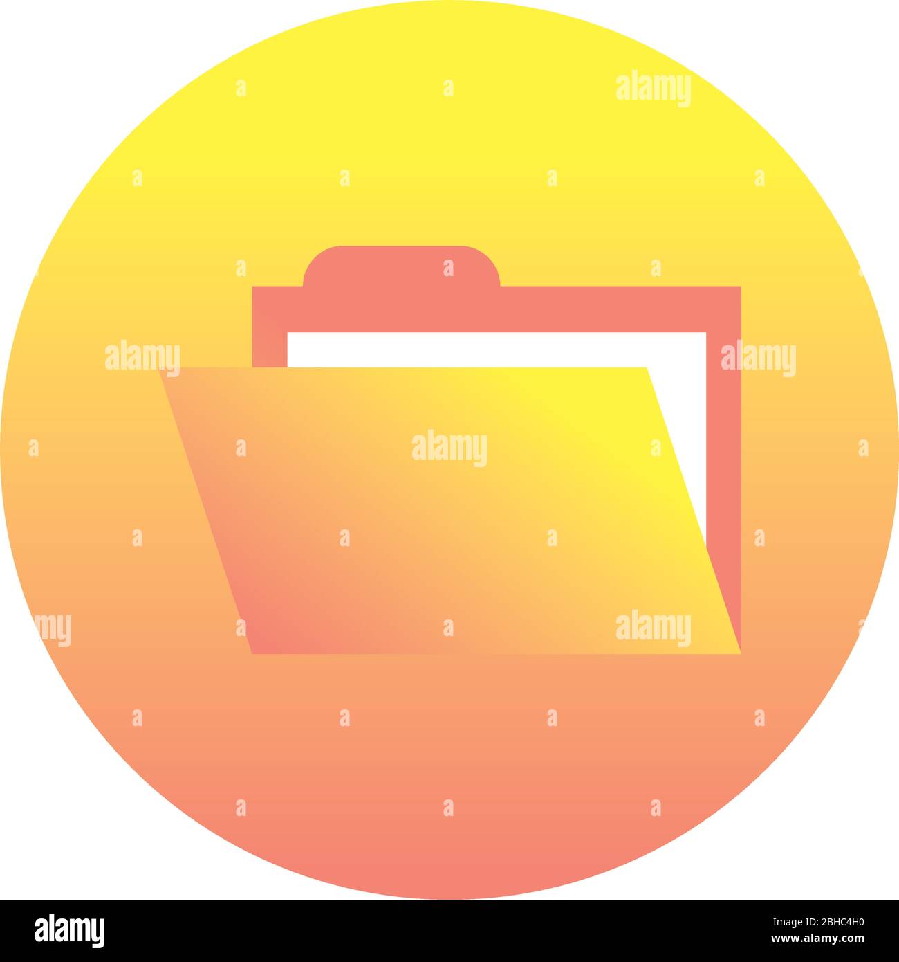 File icon design, Document data archive storage organize business ...