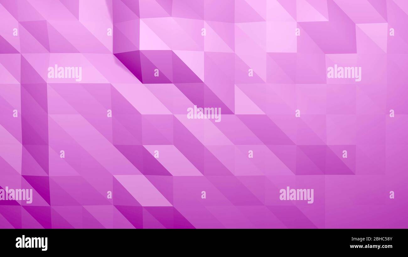 abstract pink shape color background on 3d render polygon Stock Photo ...