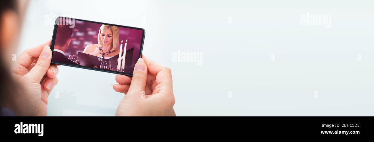 Shoulder mobile hi-res stock photography and images - Alamy