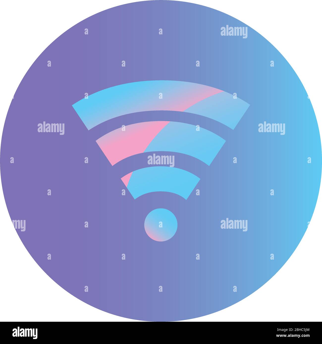 Wifi signal design, Internet technology communication connection network wireless signal web and ...