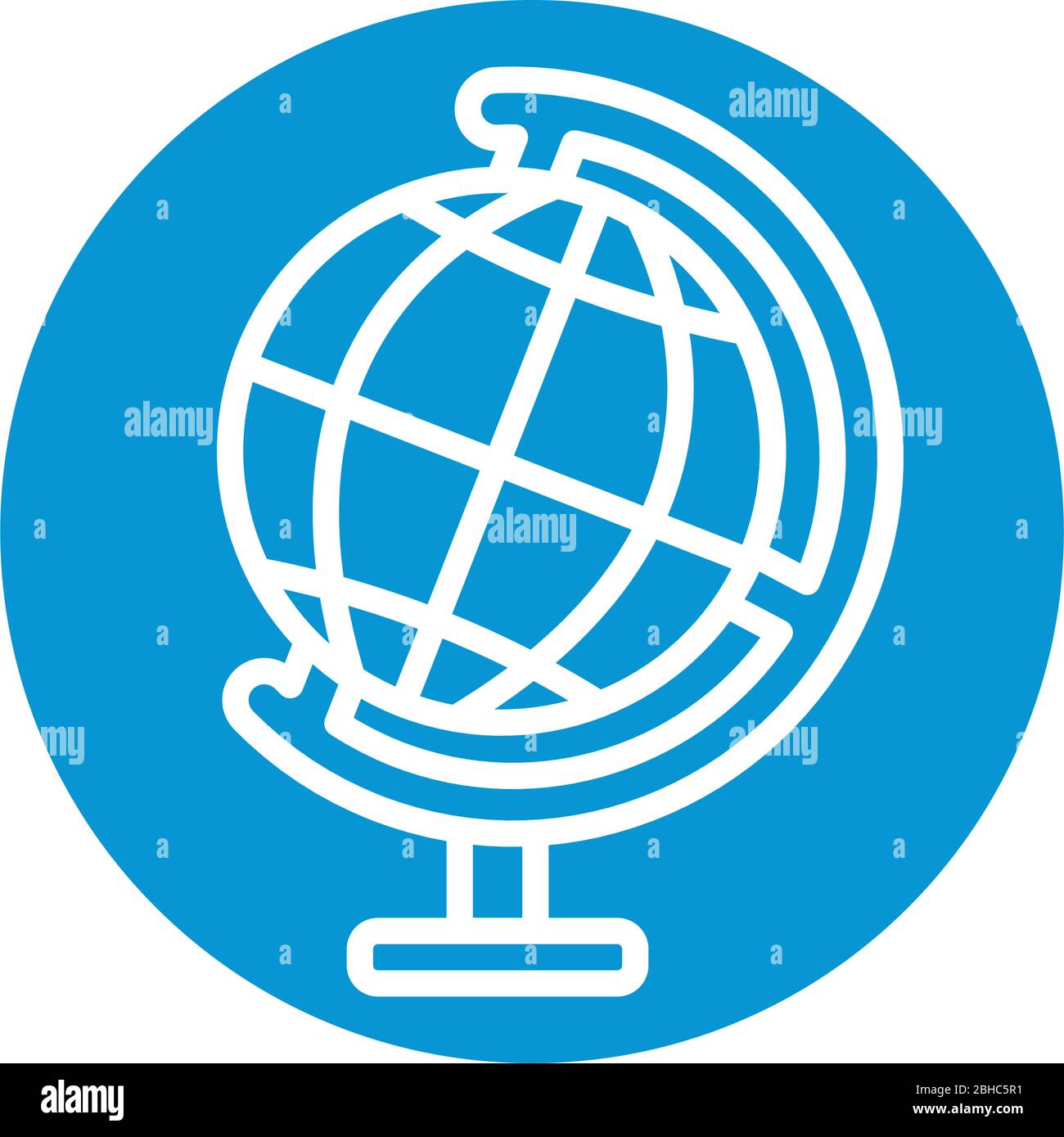 geography tool icon over white background, line block style, vector ...