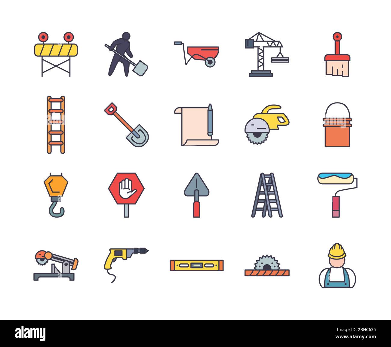 Drill pen Stock Vector Images - Alamy