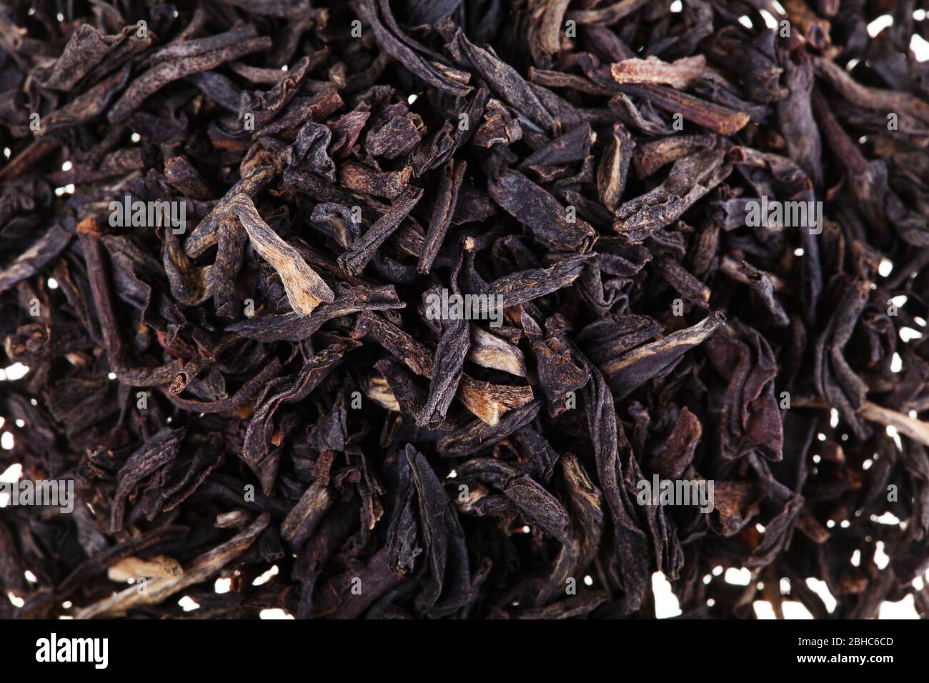 Dry black tea Stock Photo - Alamy